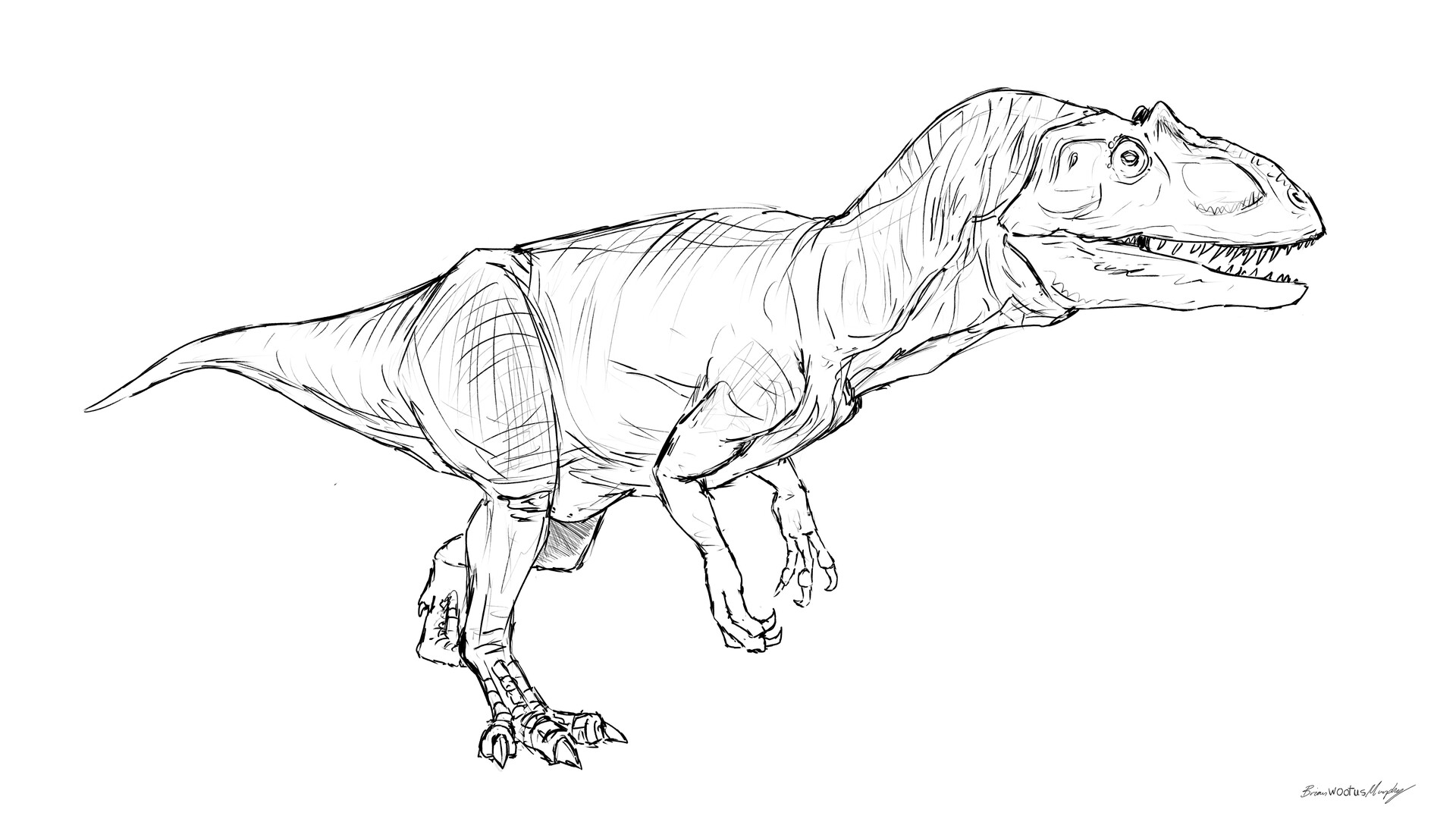 allosaurus coloring page jurassic world