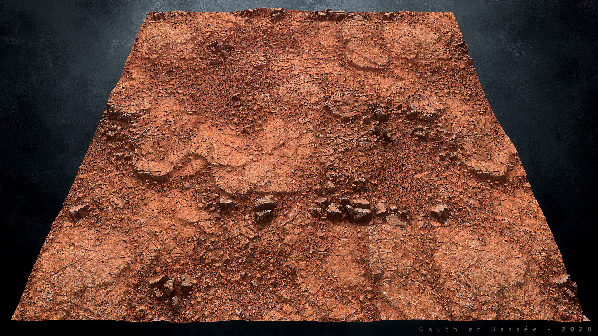 Gauthier Bassée - Mars ground