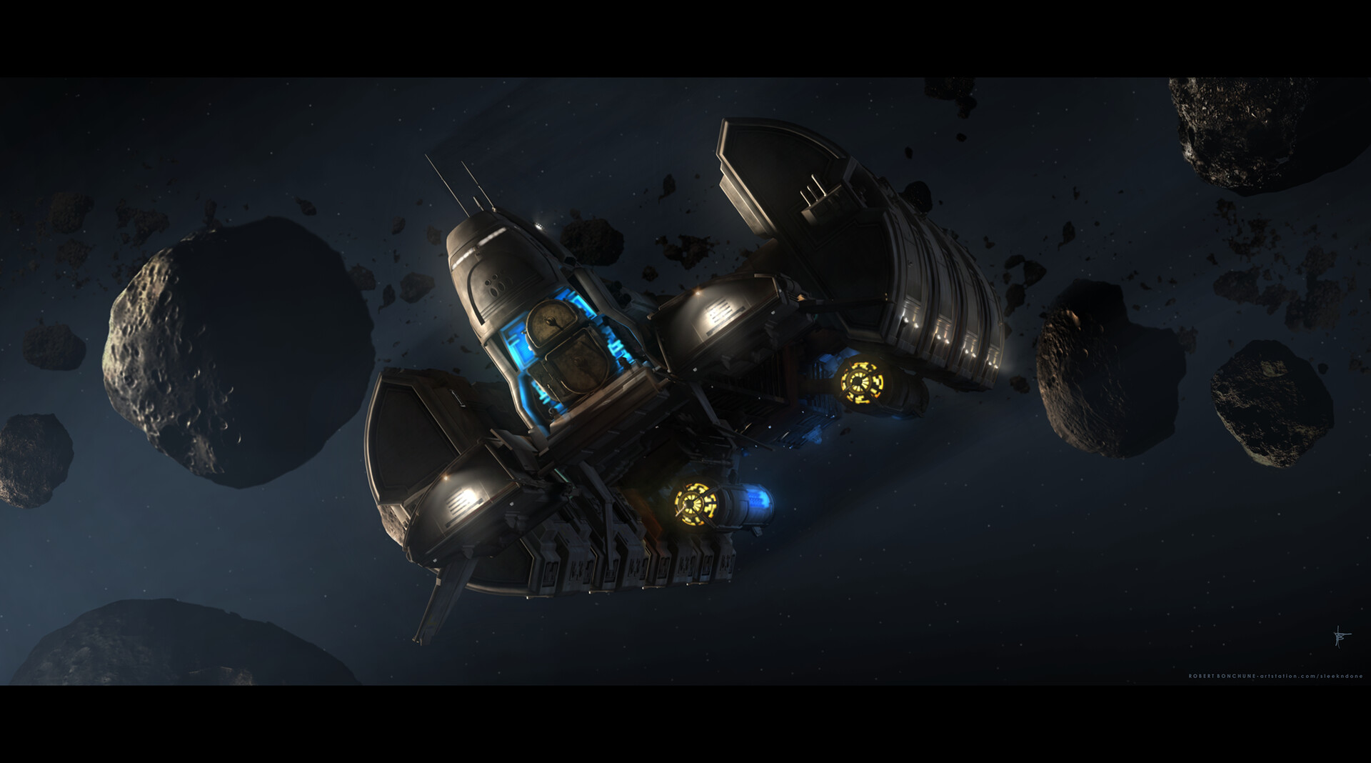 Robert Bonchune - Earth Cargo Service (E.C.S.) Fortunate - Star Trek ...