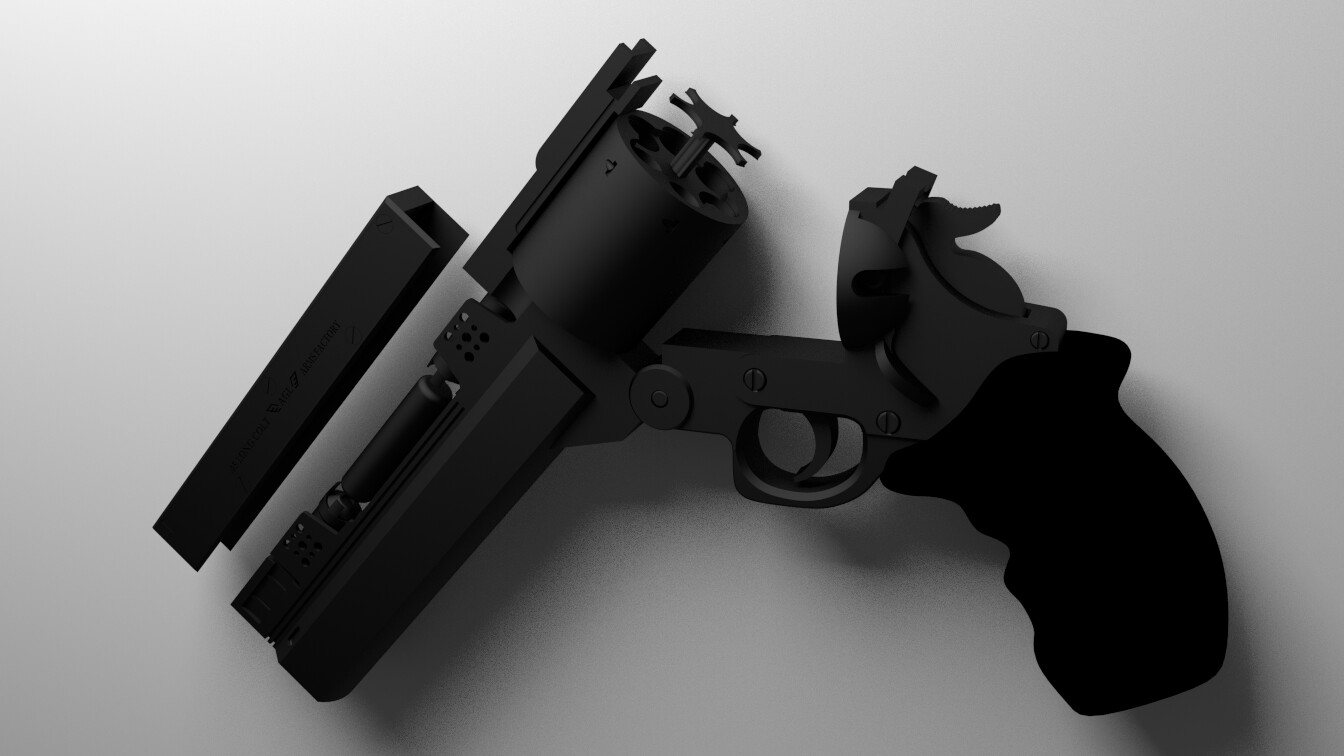 ArtStation - AGL Arms .45 Long Colt (Trigun)