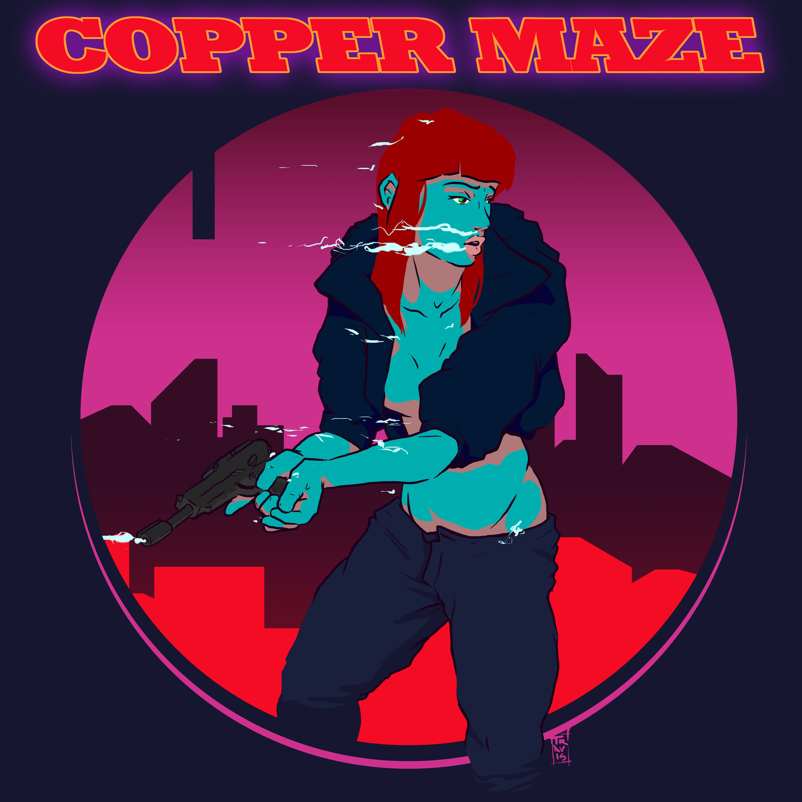 travis :) - copper maze.