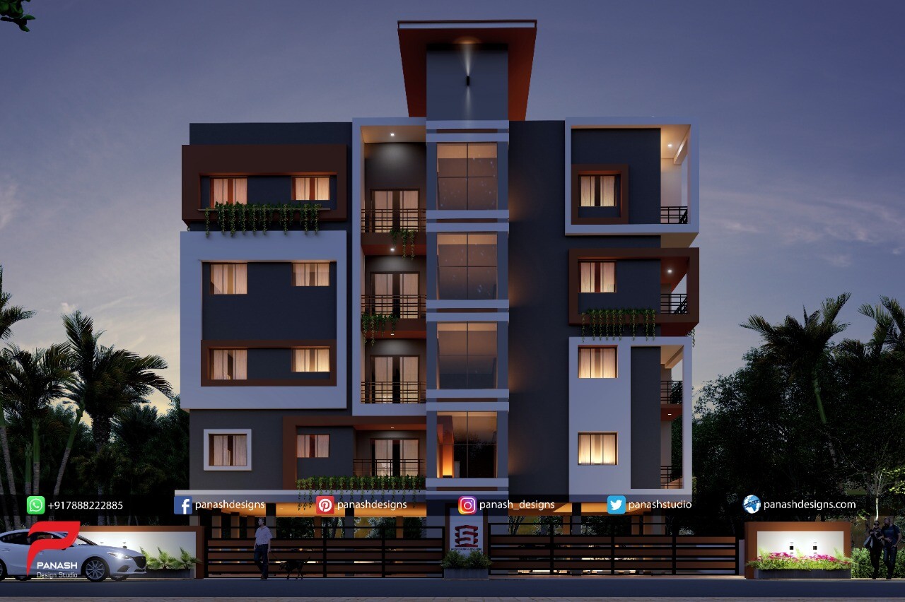 apartment elevation design ideas