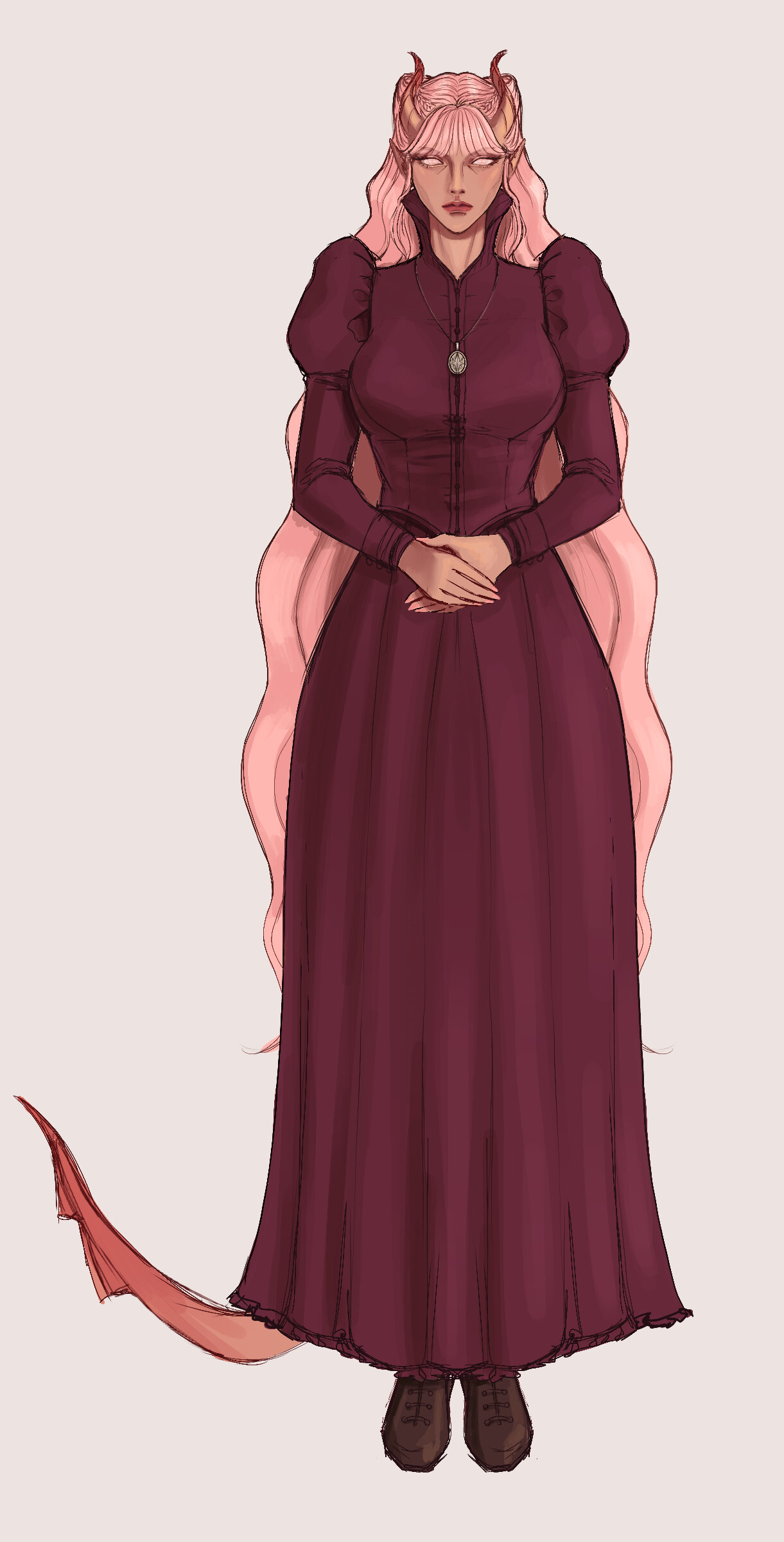 Sneko - Klarissa Simester: Original D&D Character | Tiefling