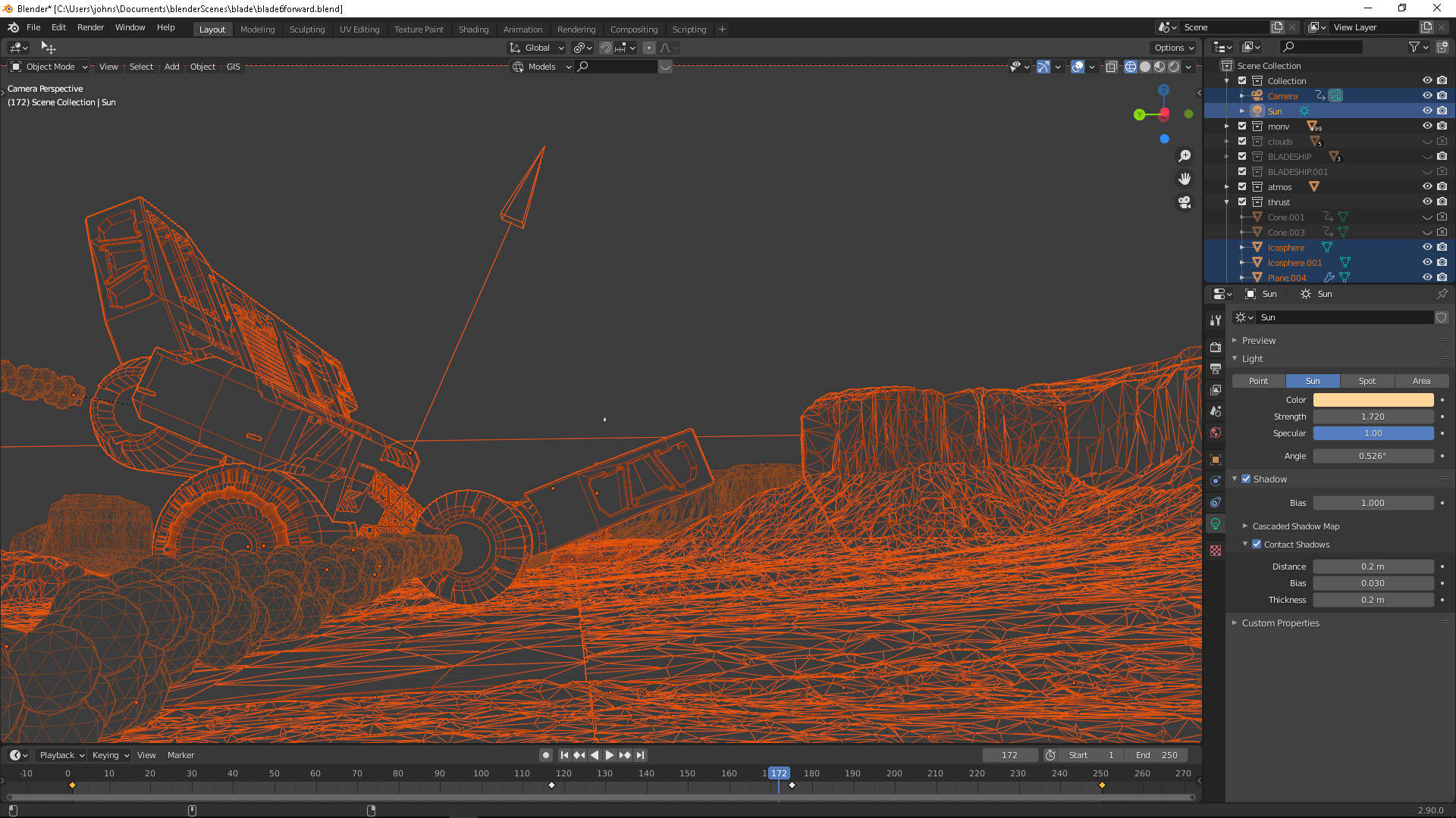 John Seru - Monument arrival