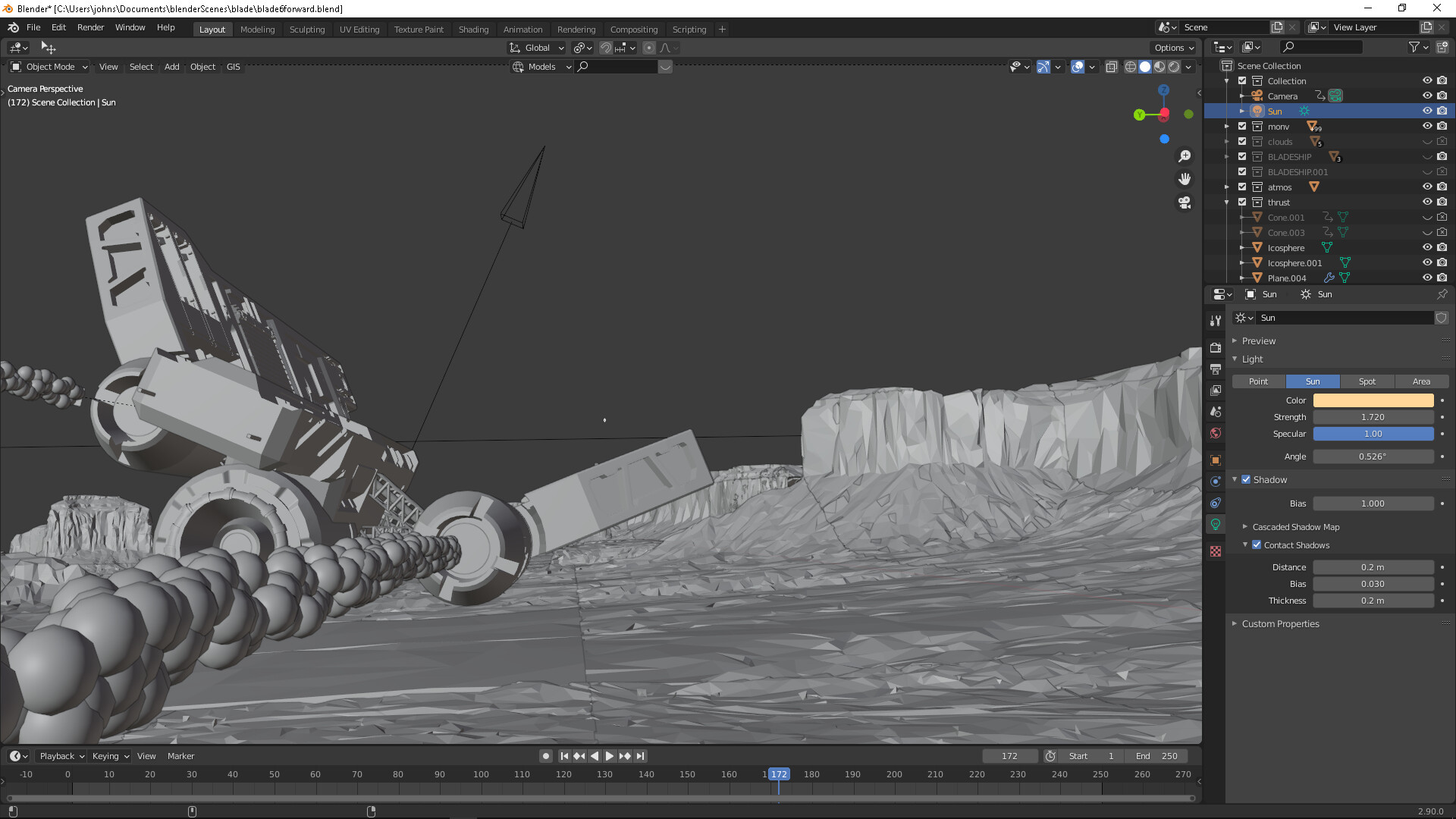 John Seru - Monument arrival