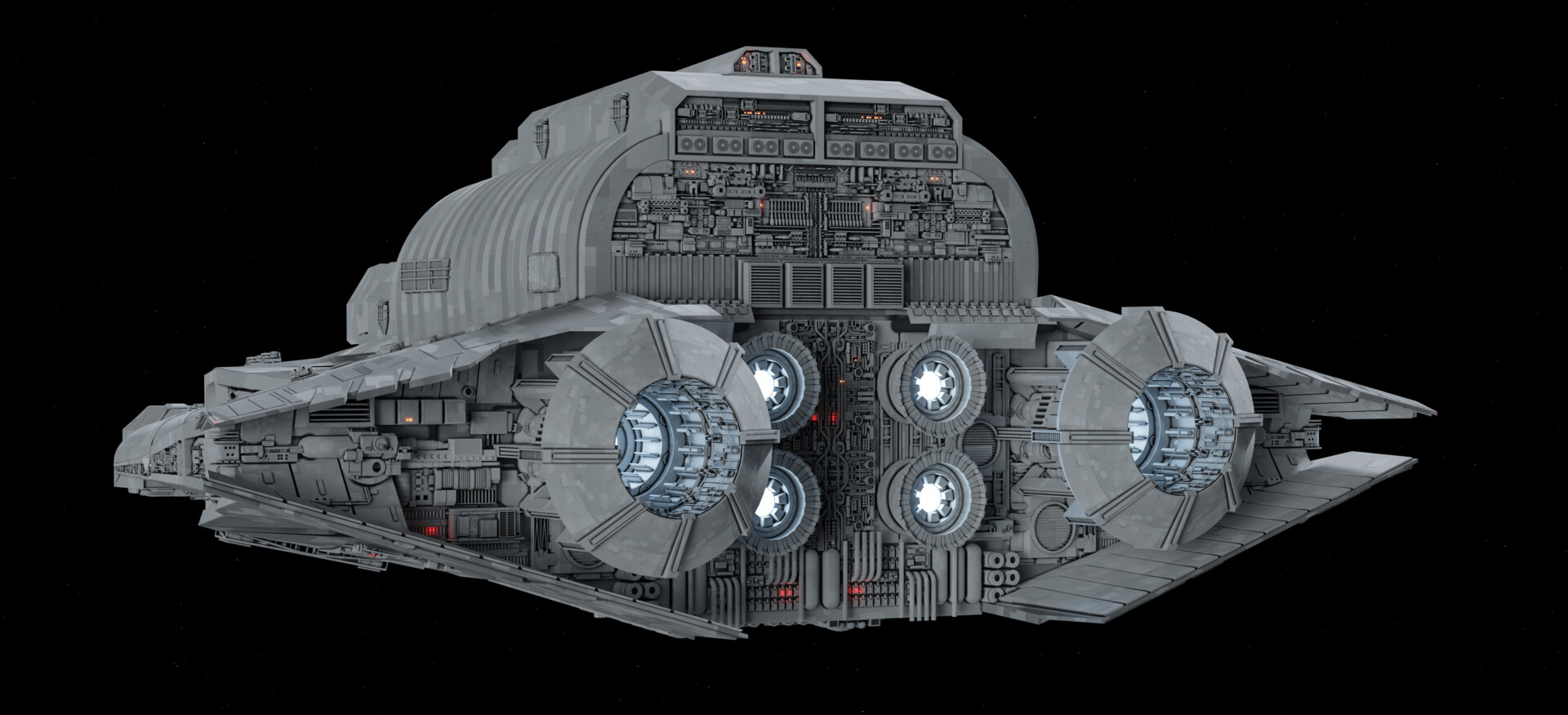 ArtStation - modeling and render Chanur_transport