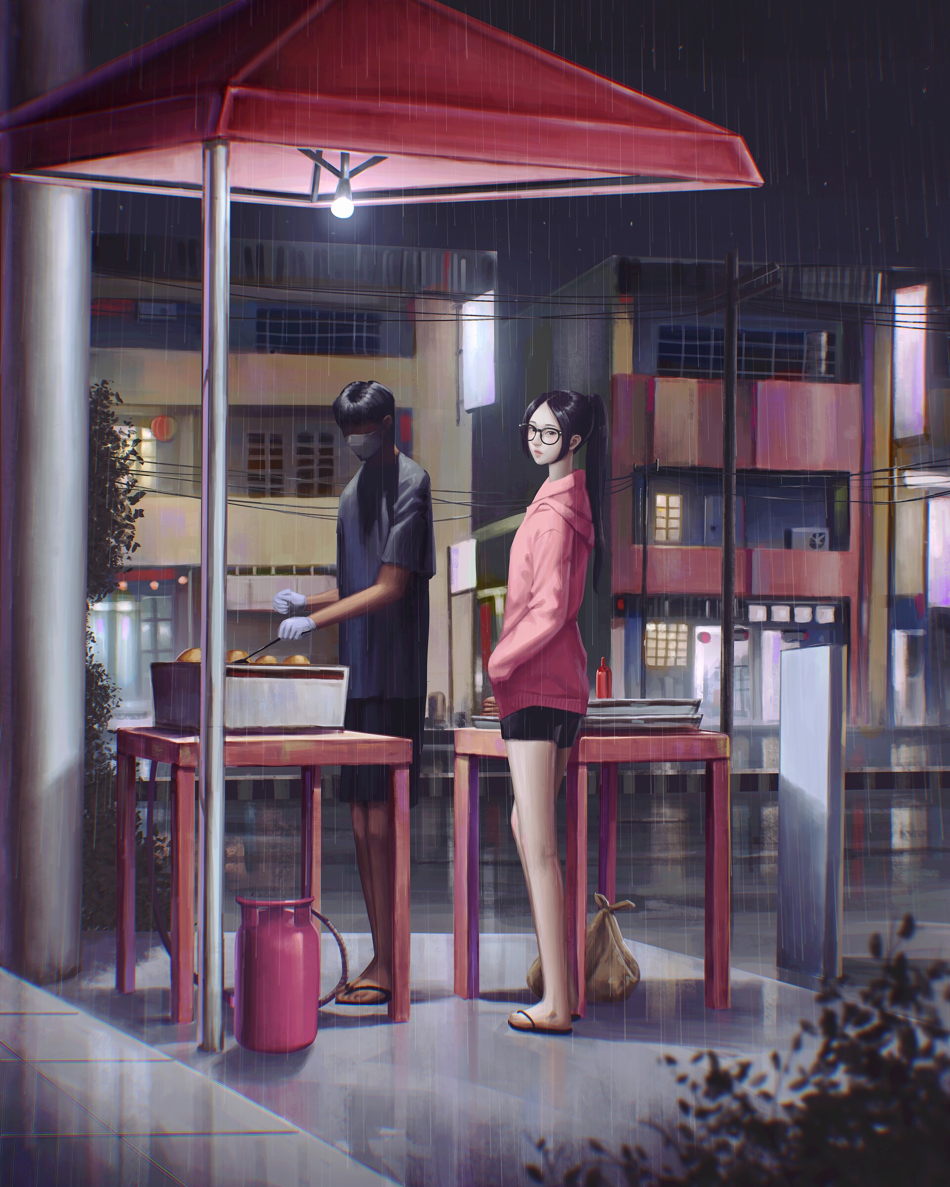 ArtStation - Night at Pontianak