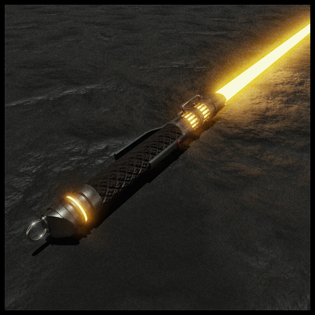 ArtStation - Custom lightsaber