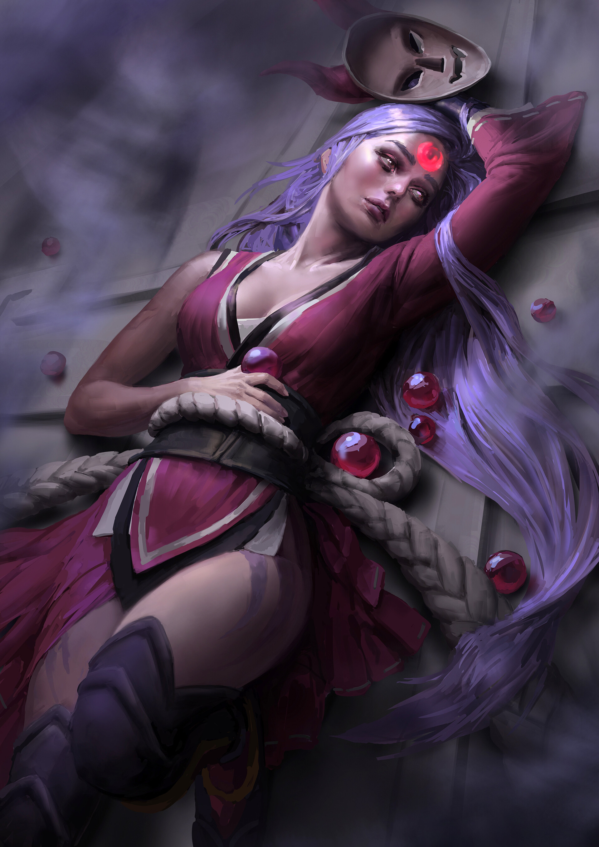 ArtStation - Blood Moon Diana