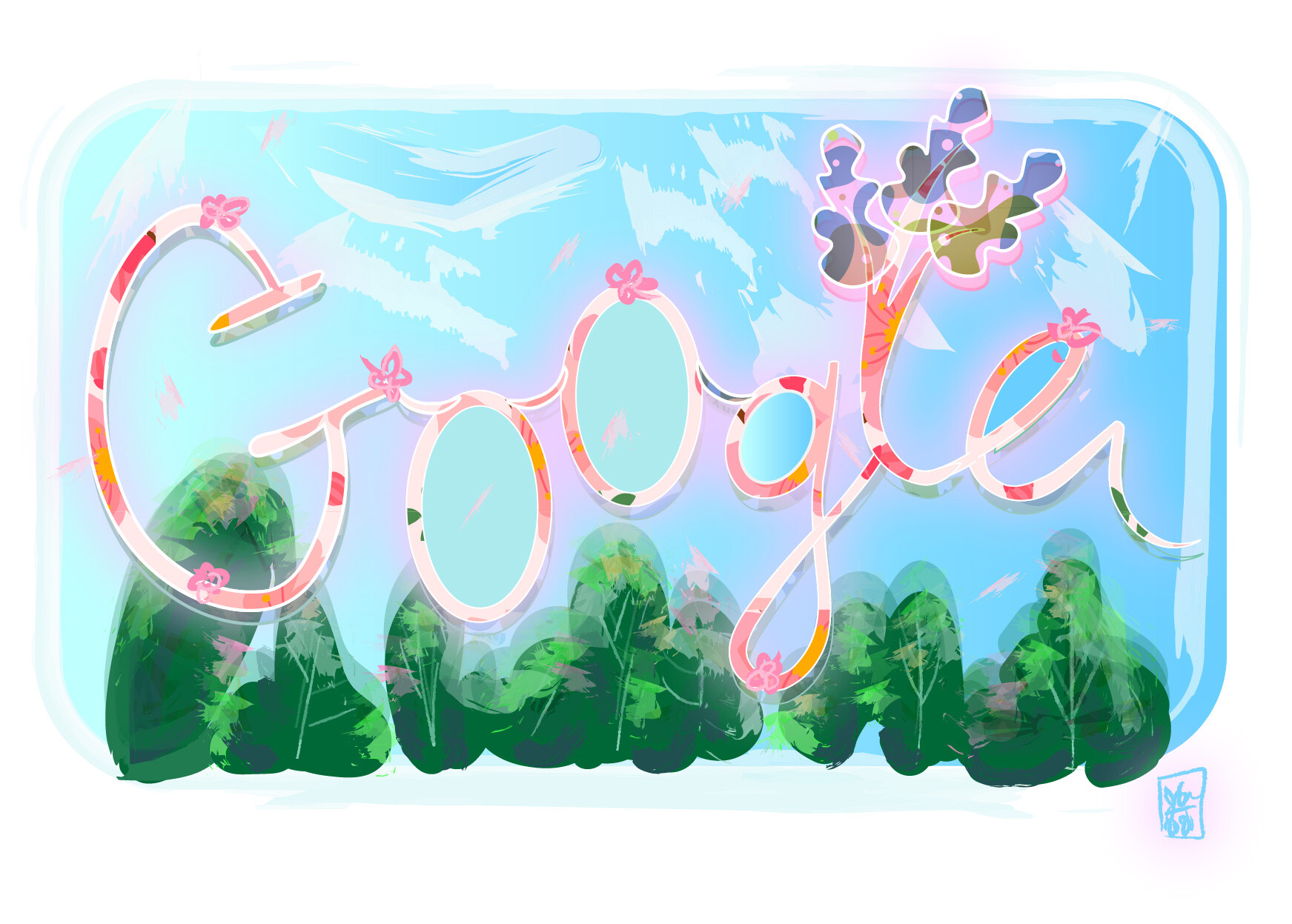 ArtStation - google banner - nature