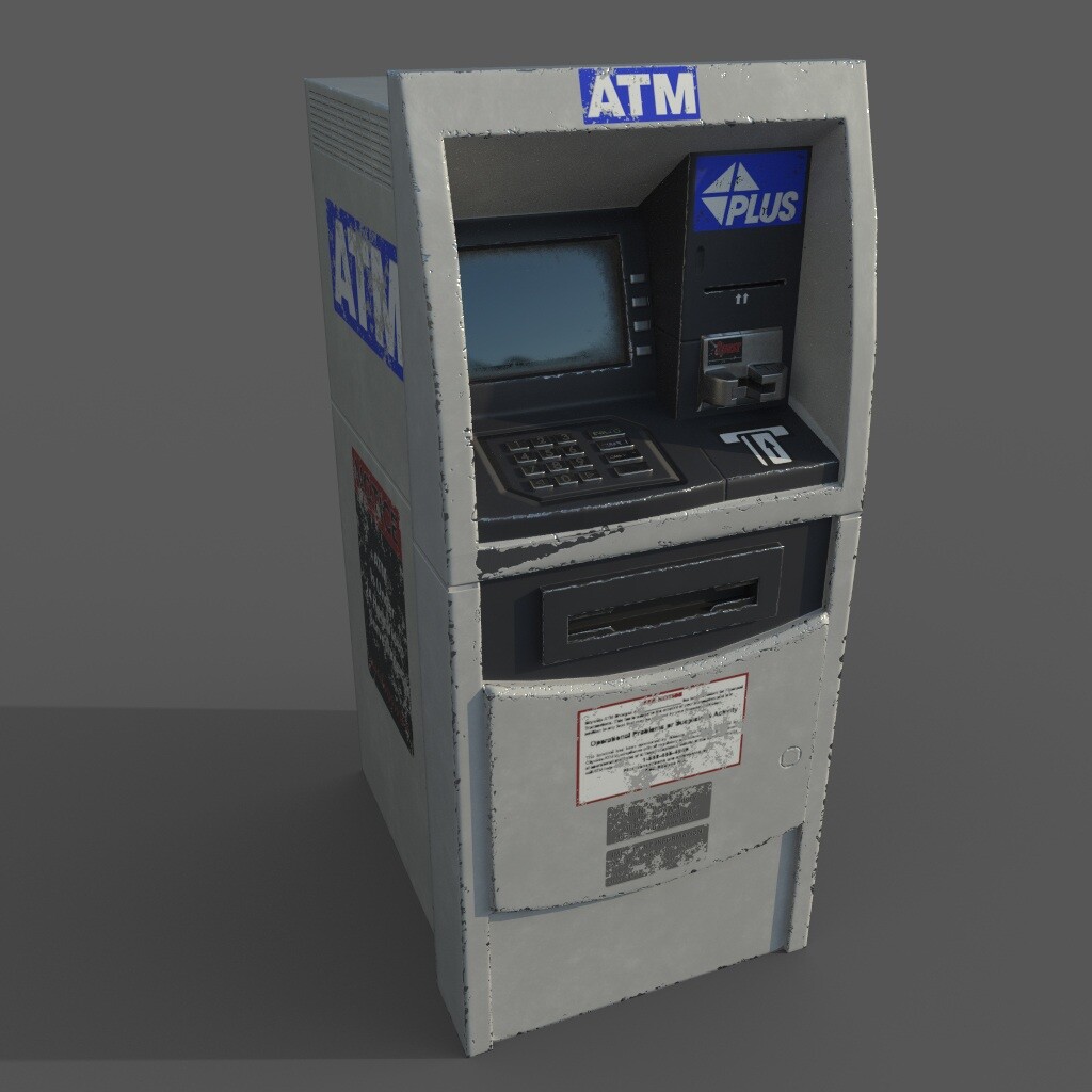 ArtStation - Abandoned Subway Props