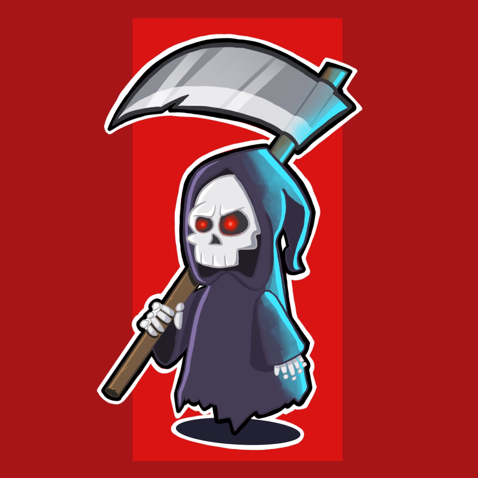 ArtStation - reaper sticker