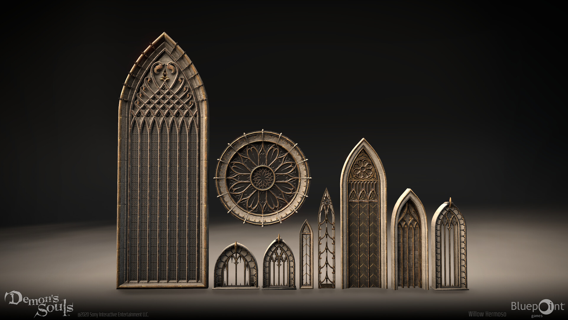 Willow Hermoso - Demon's Souls - The King's Tower Assets