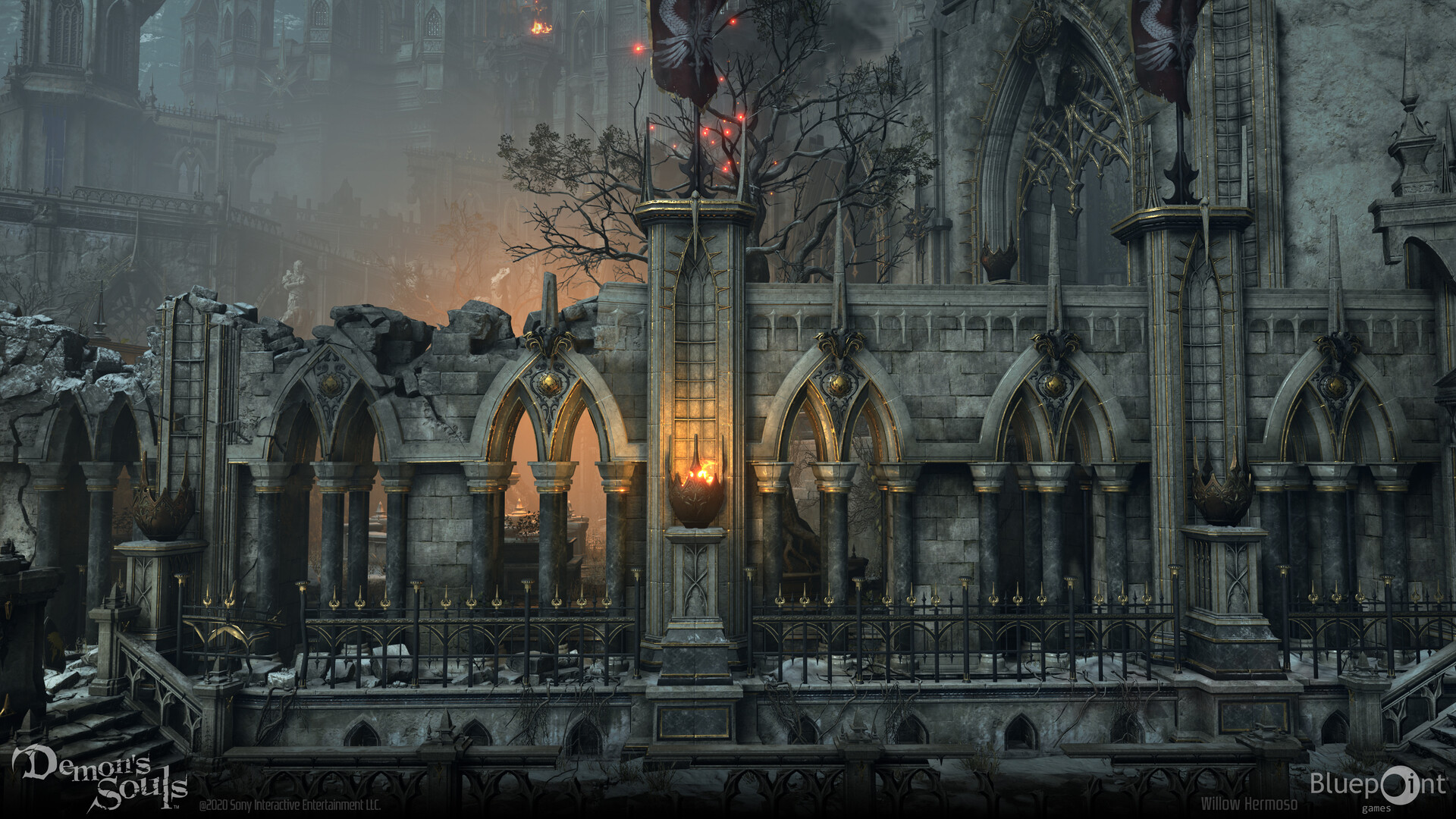 Willow Hermoso - Demon's Souls - The King's Tower Assets