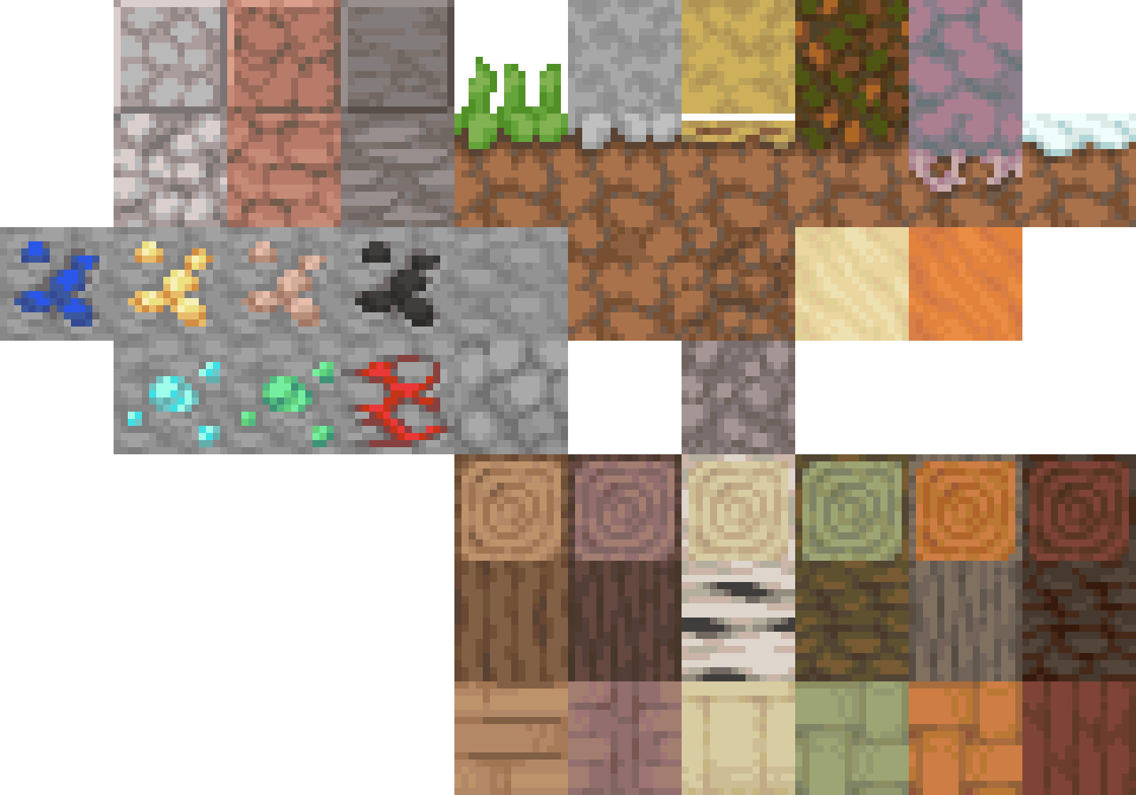 ArtStation - Minecraft textures