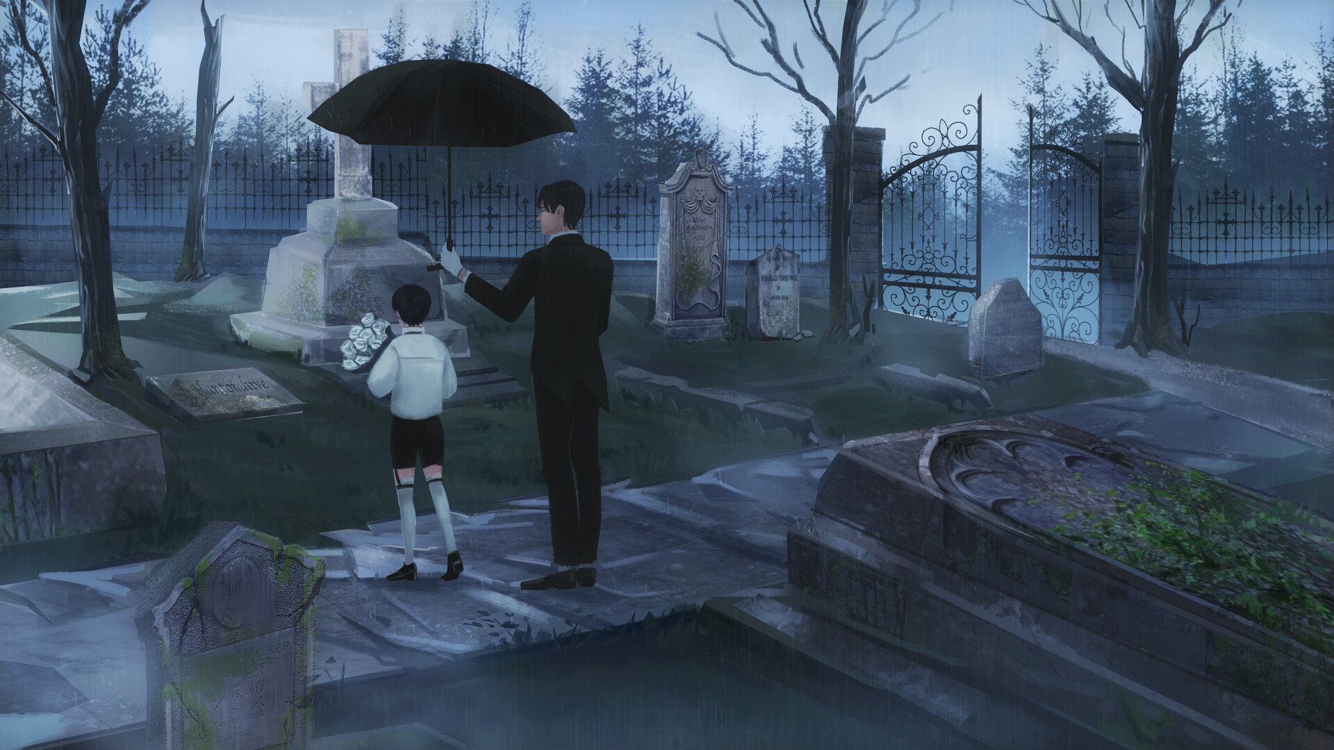 ArtStation - Cemetery