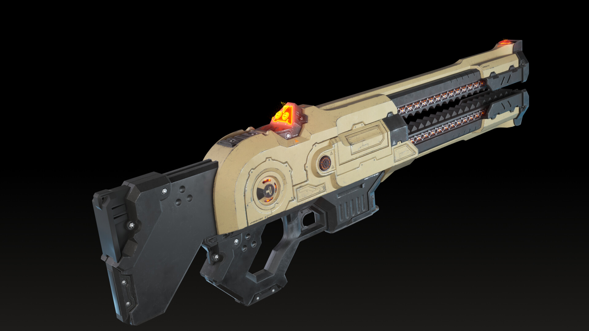ArtStation - KROC - Gauss Rifle