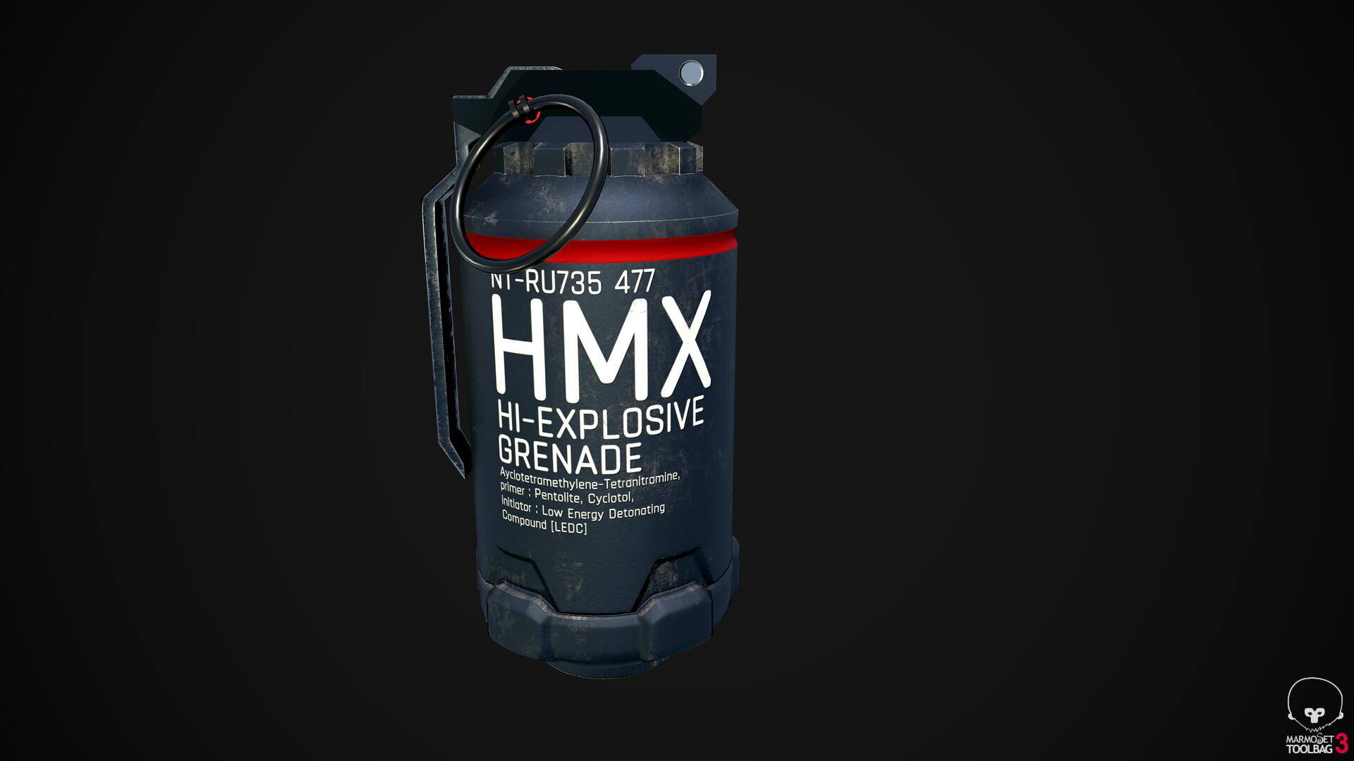 Jonas S - [WIP] Texturing of the Elysium Granade