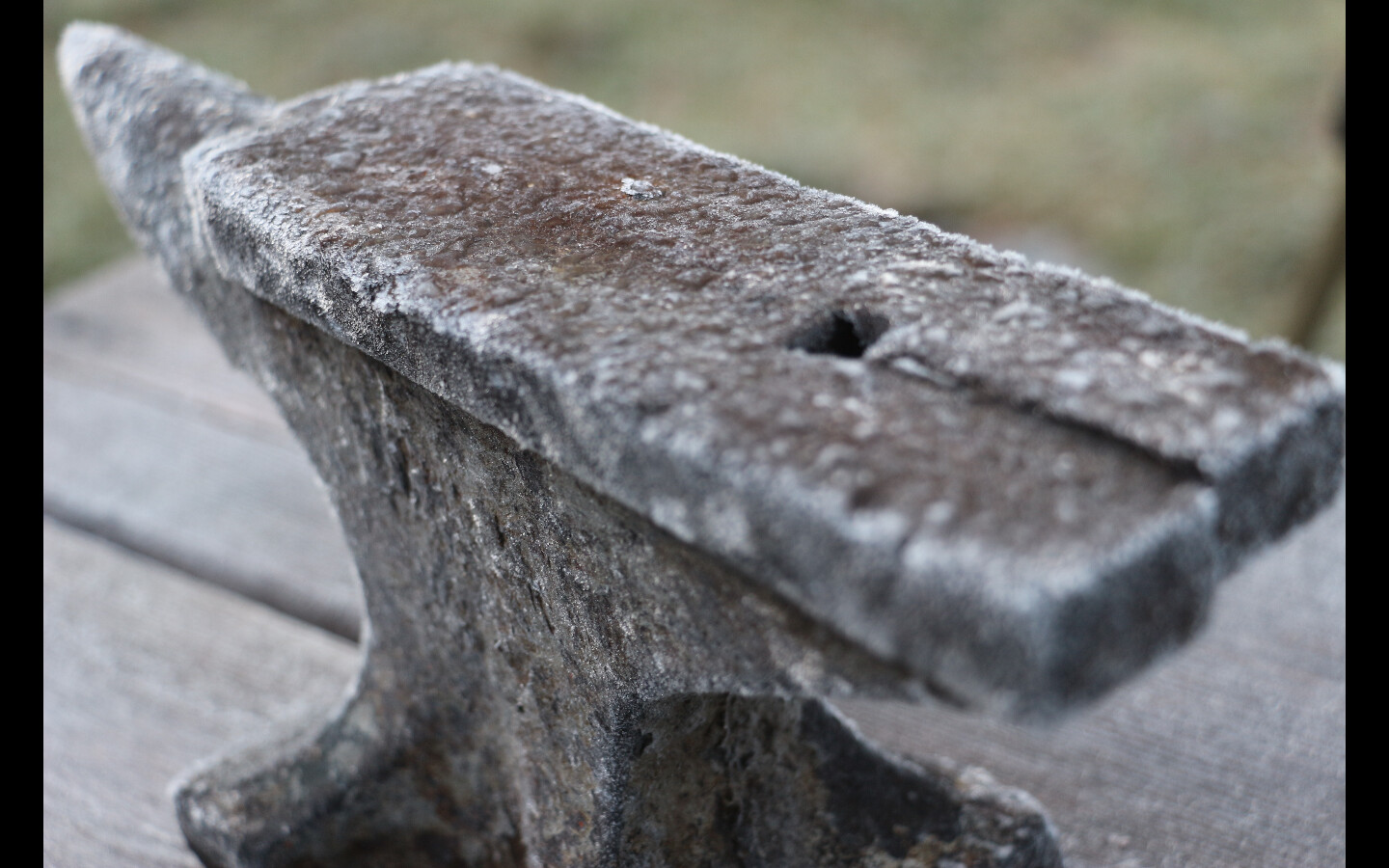 ArtStation - Frozen anvil in the morning