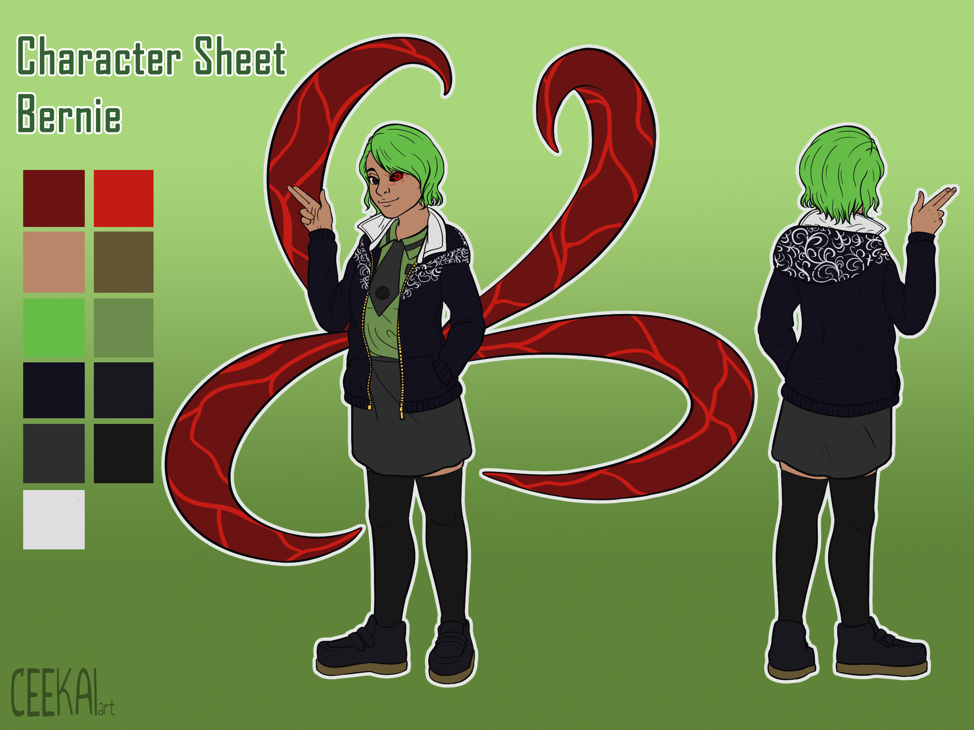 ArtStation - Character Sheet Commission