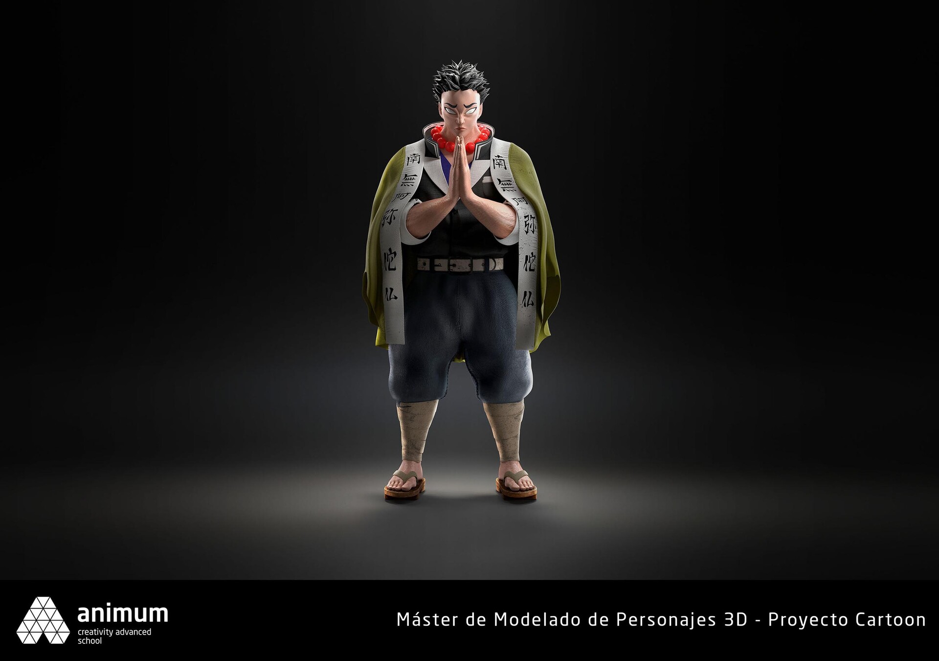 ArtStation - Cartoon Character Proyect for Animum 3D School