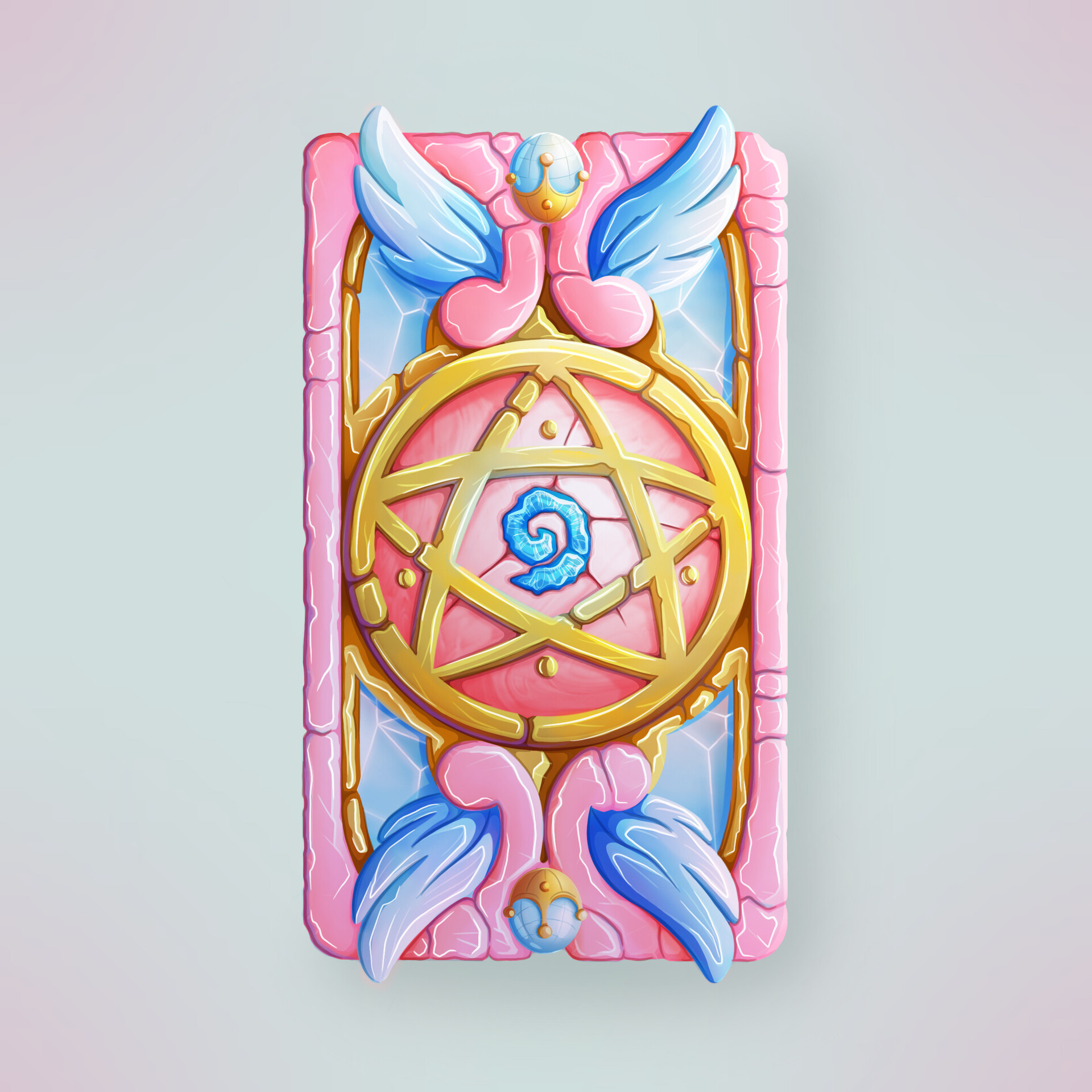 ArtStation - Heartstone Fan Art — Sailor Moon Card Back