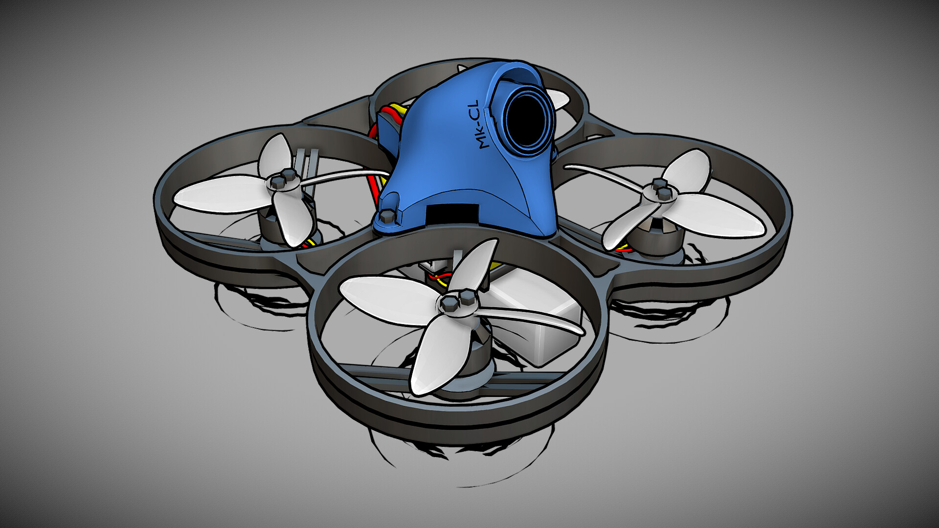 ArtStation - [Free Download] Comic drone