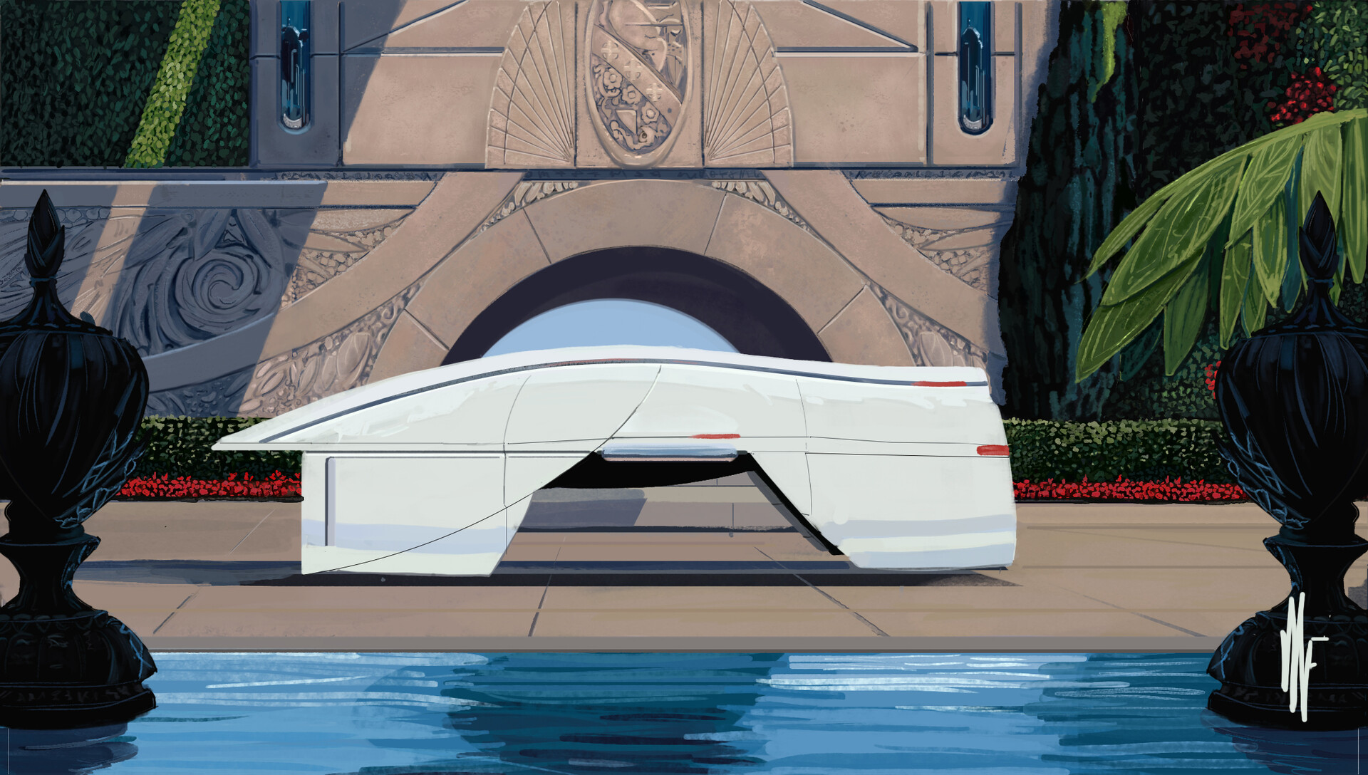 ArtStation - Syd Mead study