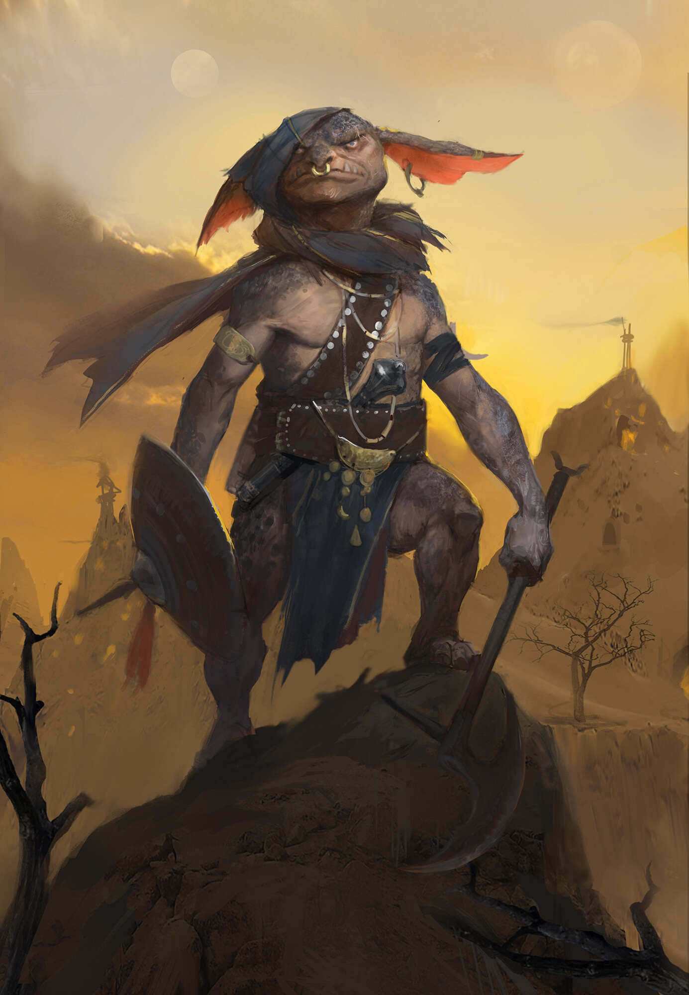 ArtStation - Desert Goblin