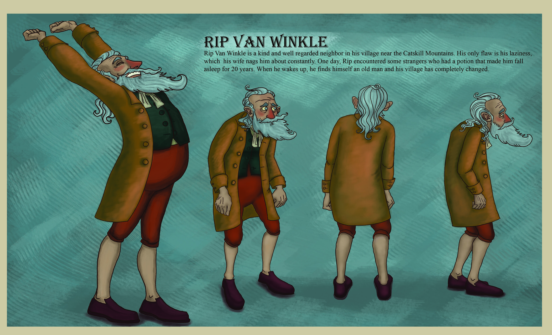 ArtStation - Rip Van Winkle, Kimberley Cornell
