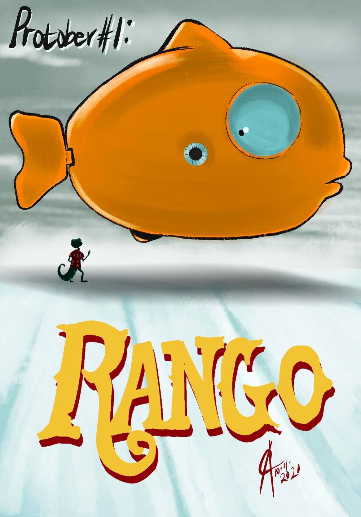 ArtStation - Protober #1 Rango