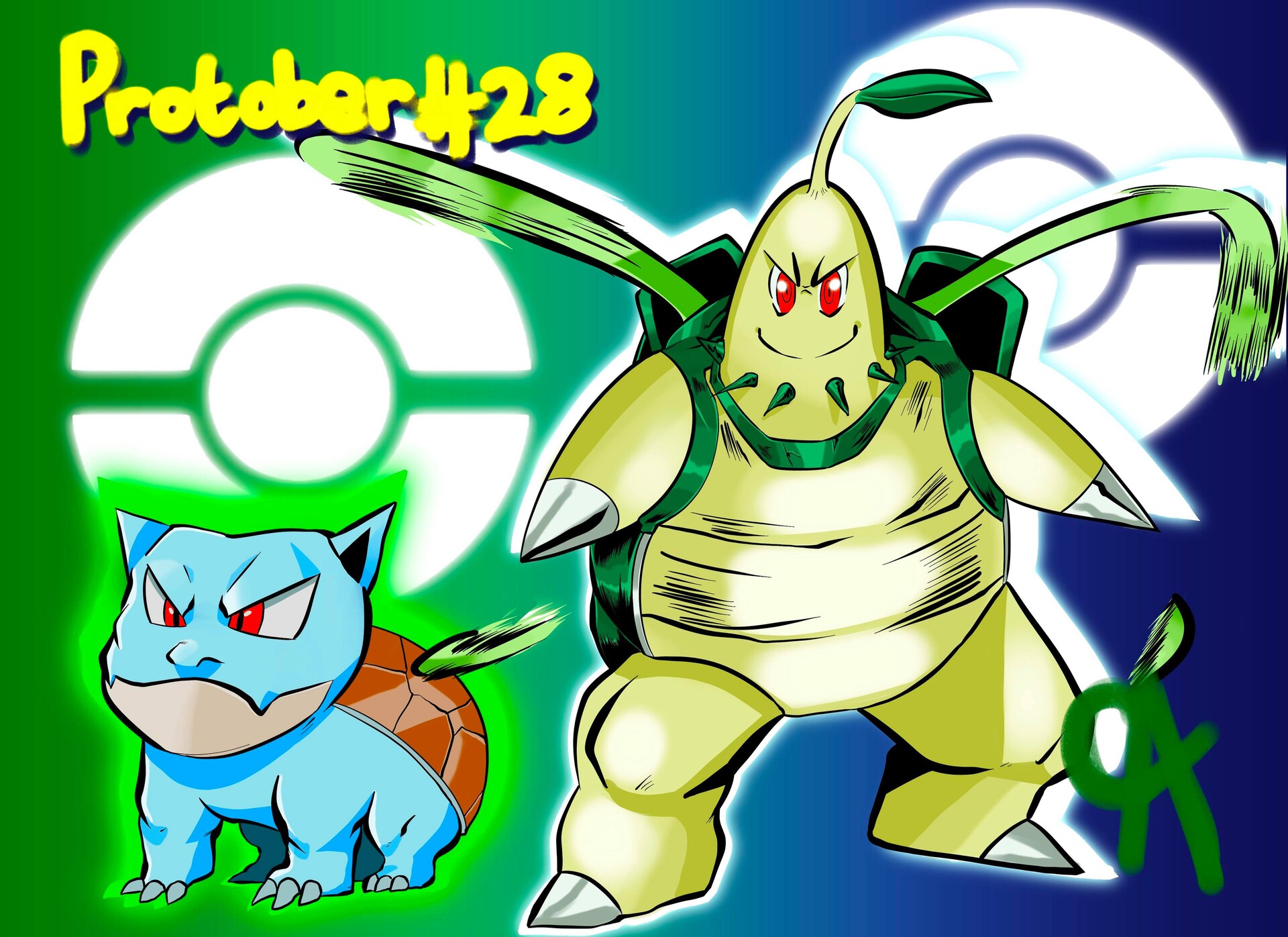 ArtStation - Protober # 28 Poke fusion