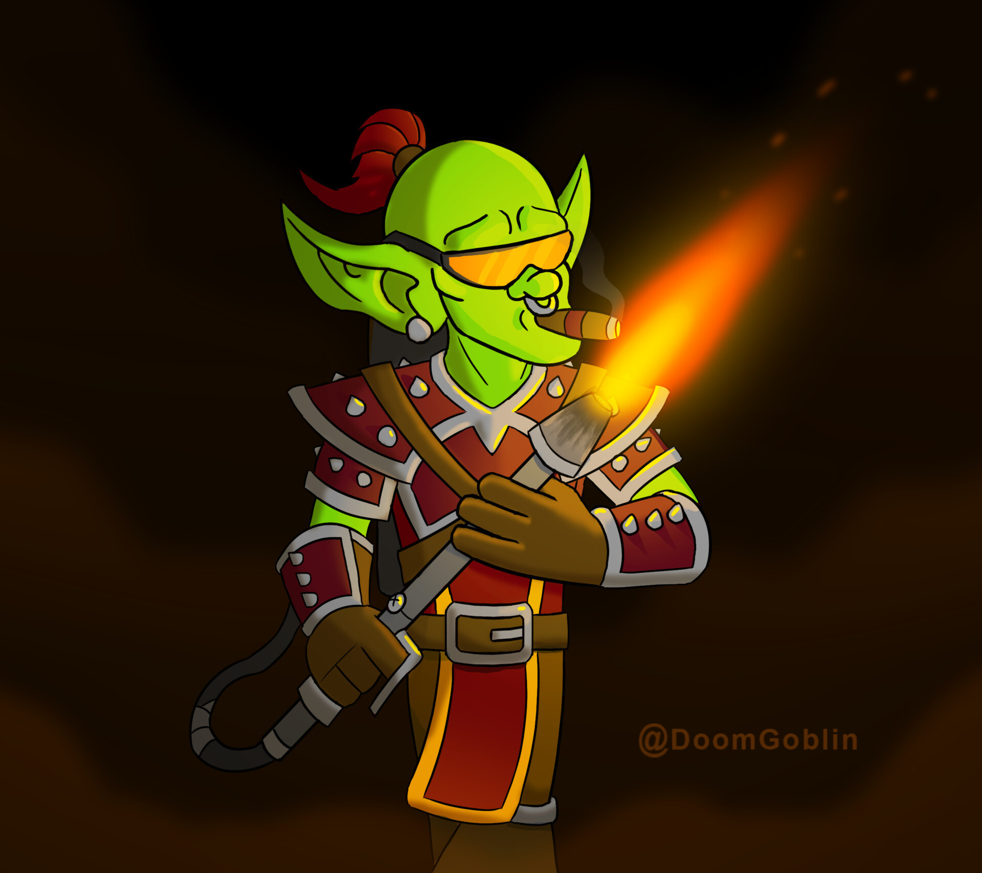 ArtStation - Flamethrower