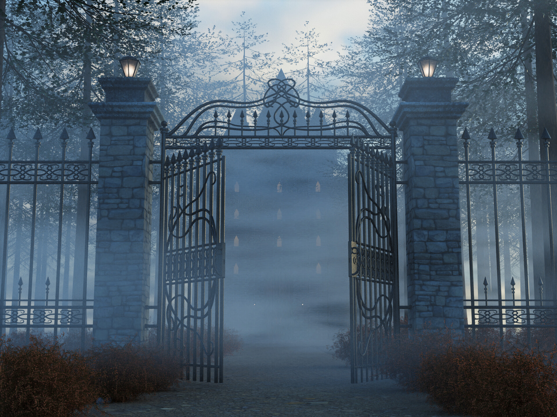 ArtStation - Victorian Autumn mood