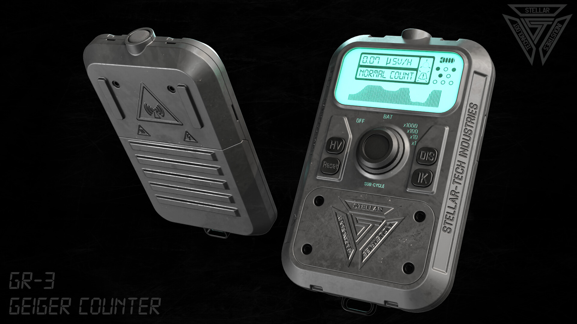 Stellar Works - GR-3 Compact Geiger Counter