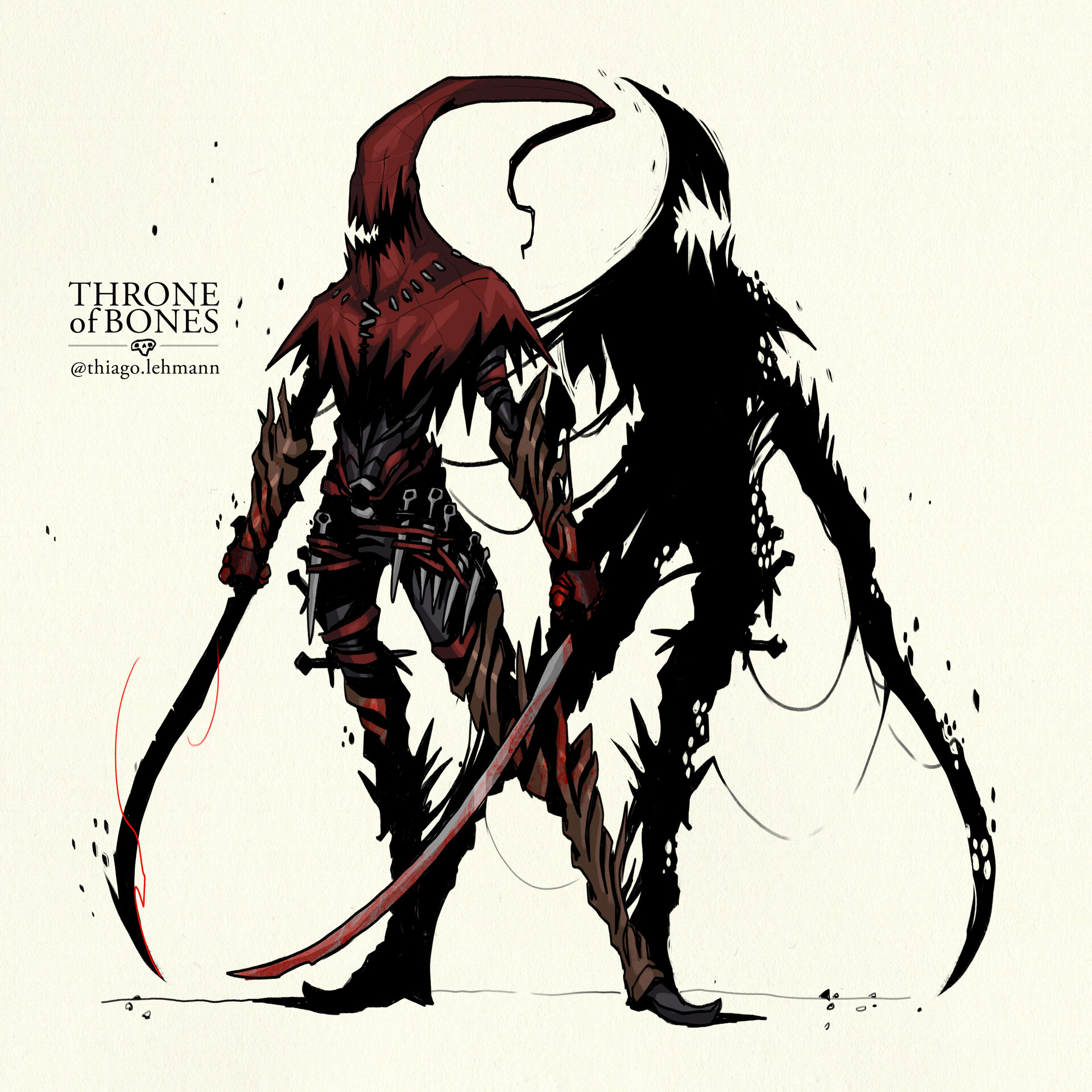 ArtStation - Throne of Bones - Shadow Twins