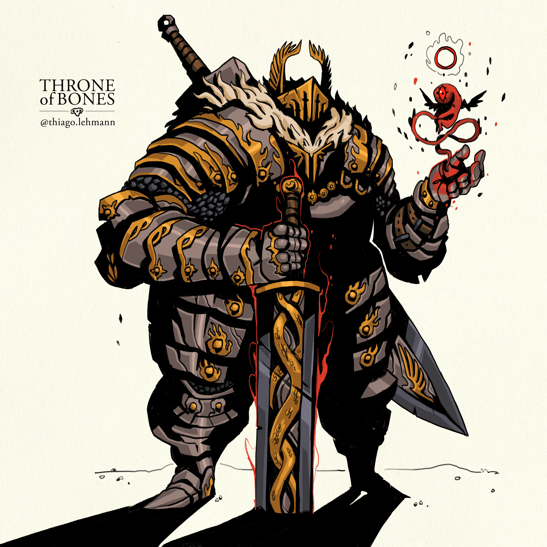 ArtStation - Throne of Bones - Angel Slayer