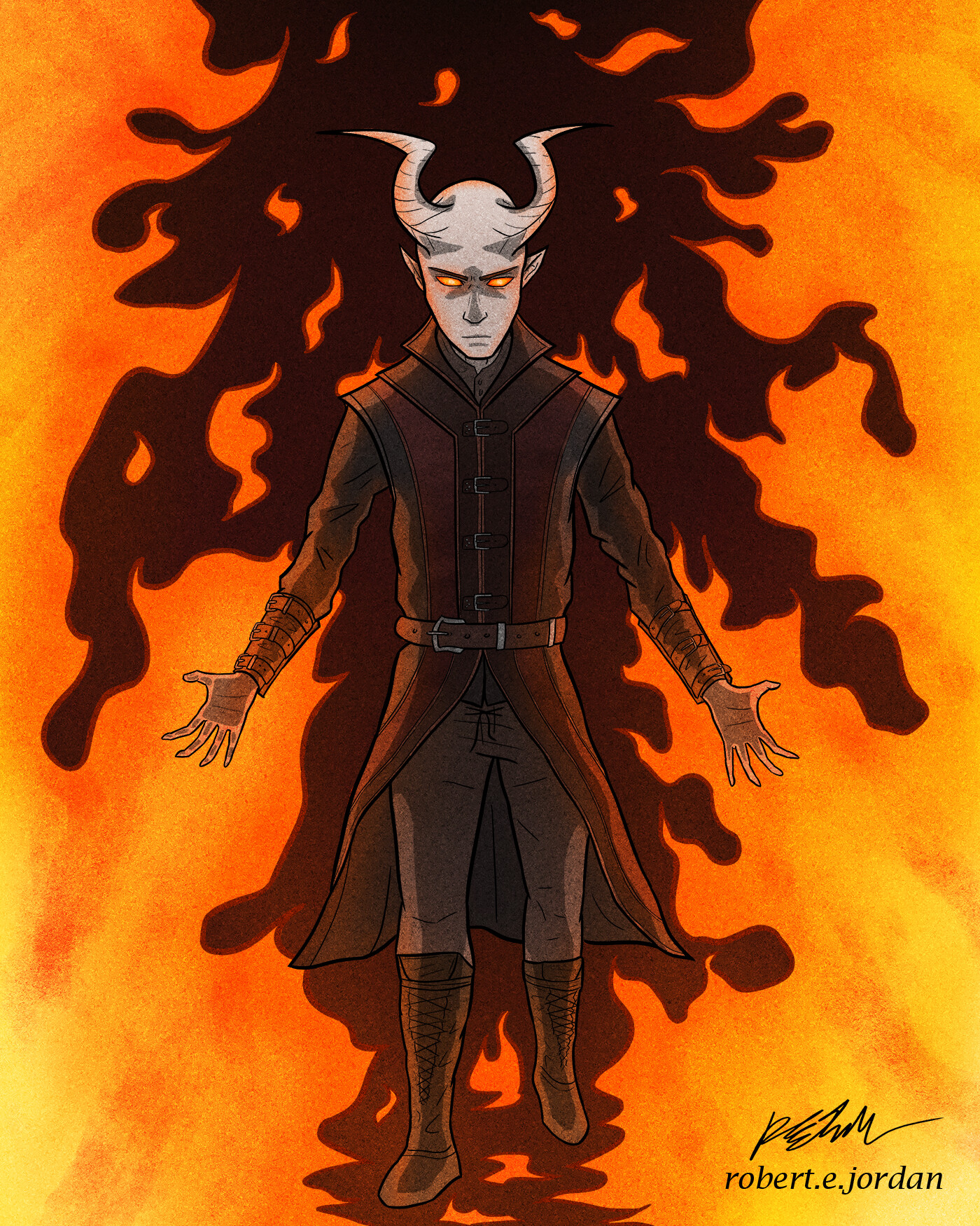 ArtStation - Warlock of the Fiend