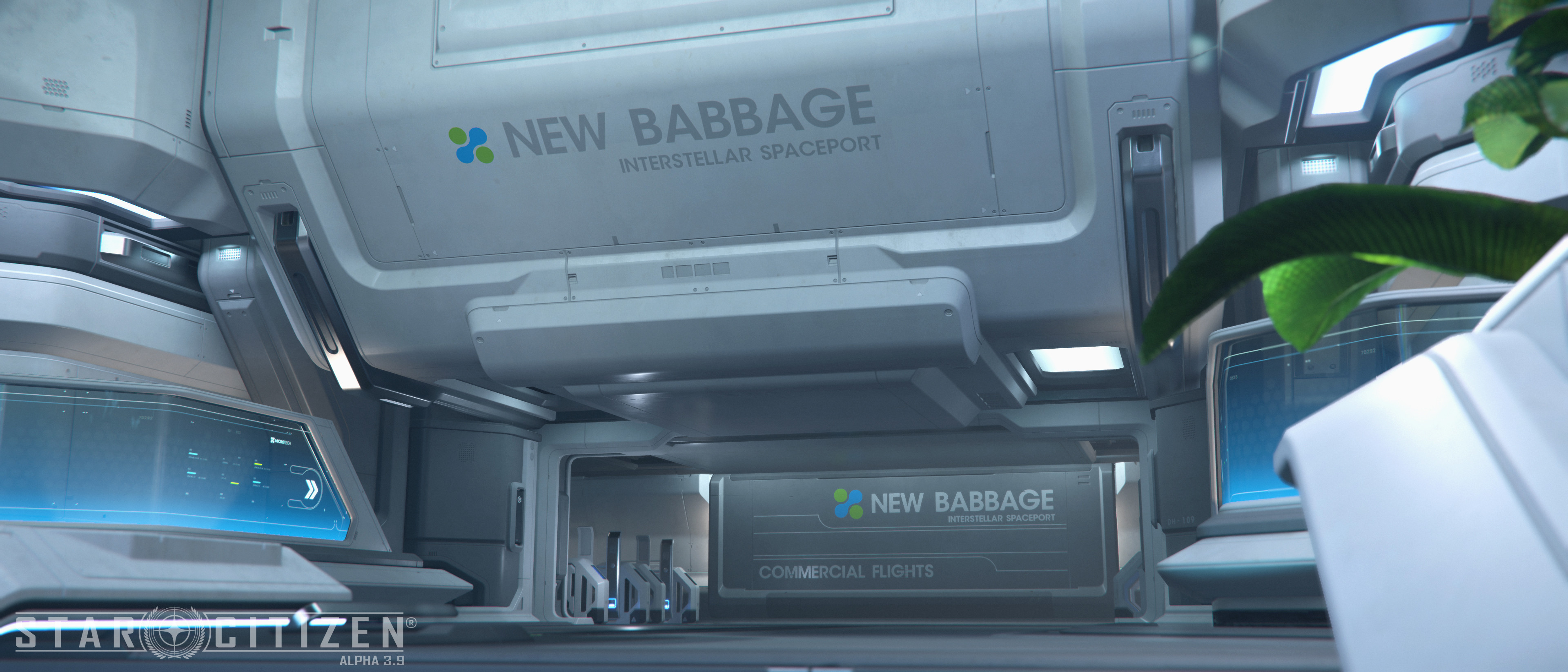 Arthor Yang💡 - Starcitizen - Lighting - New Babbage Space Port Interior