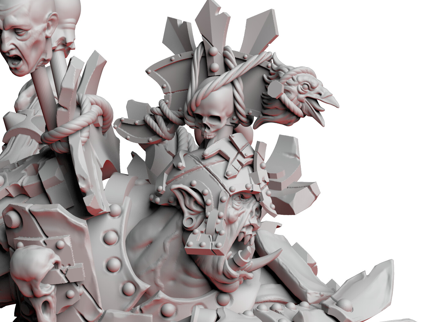 ArtStation - Orc miniature