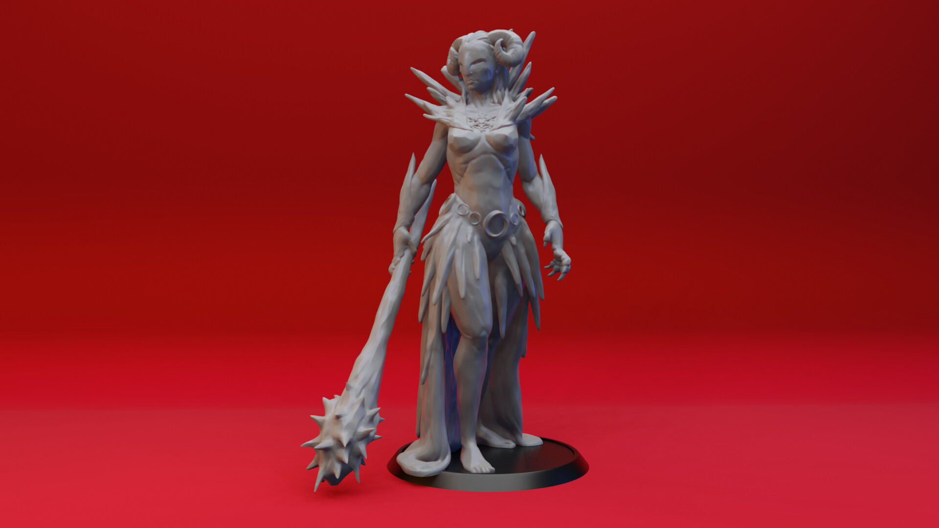 ArtStation - Auril - Second Form - Tabletop Miniature