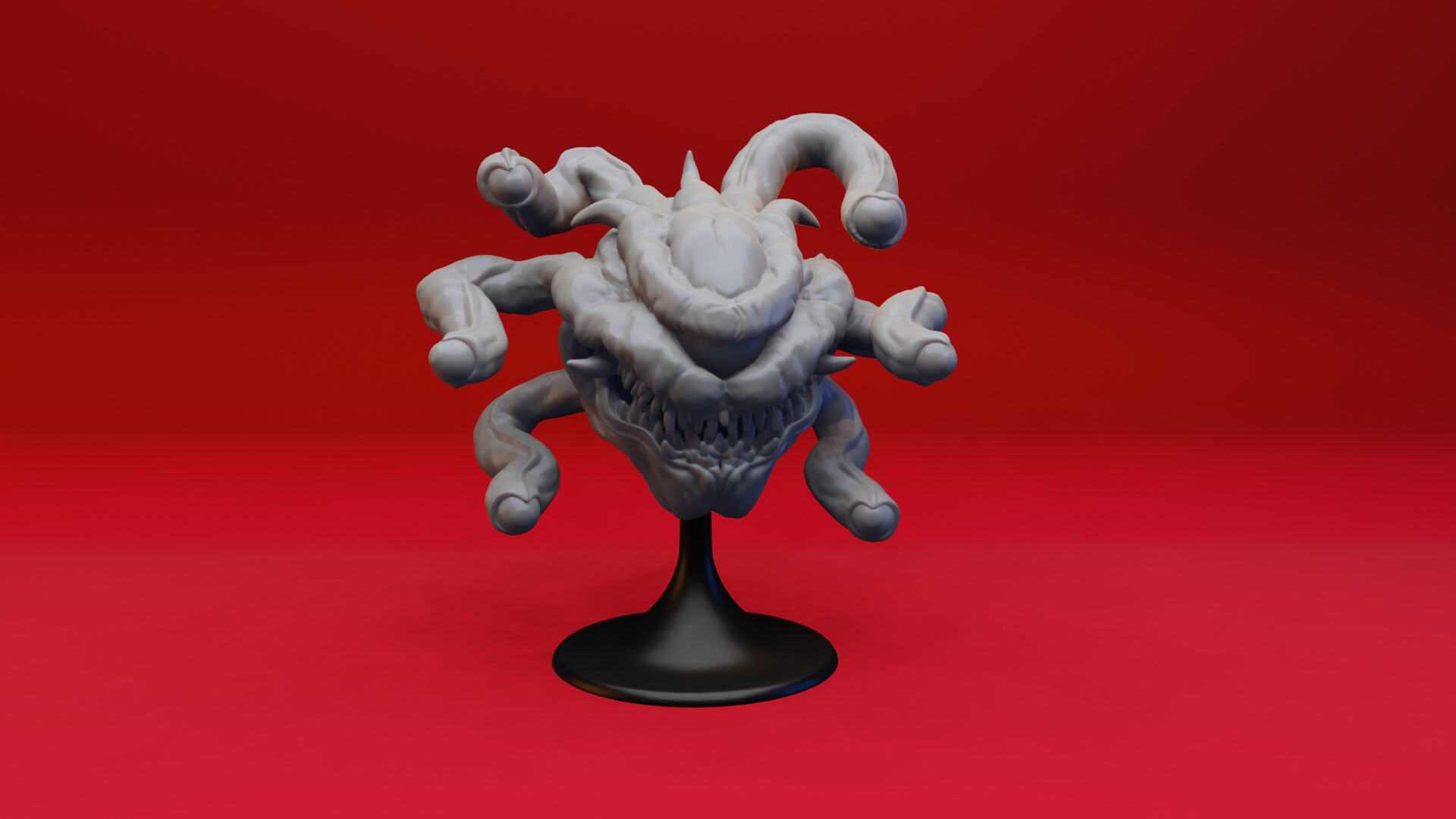 ArtStation - Beholder / Eye Tyrant - Tabletop Miniature