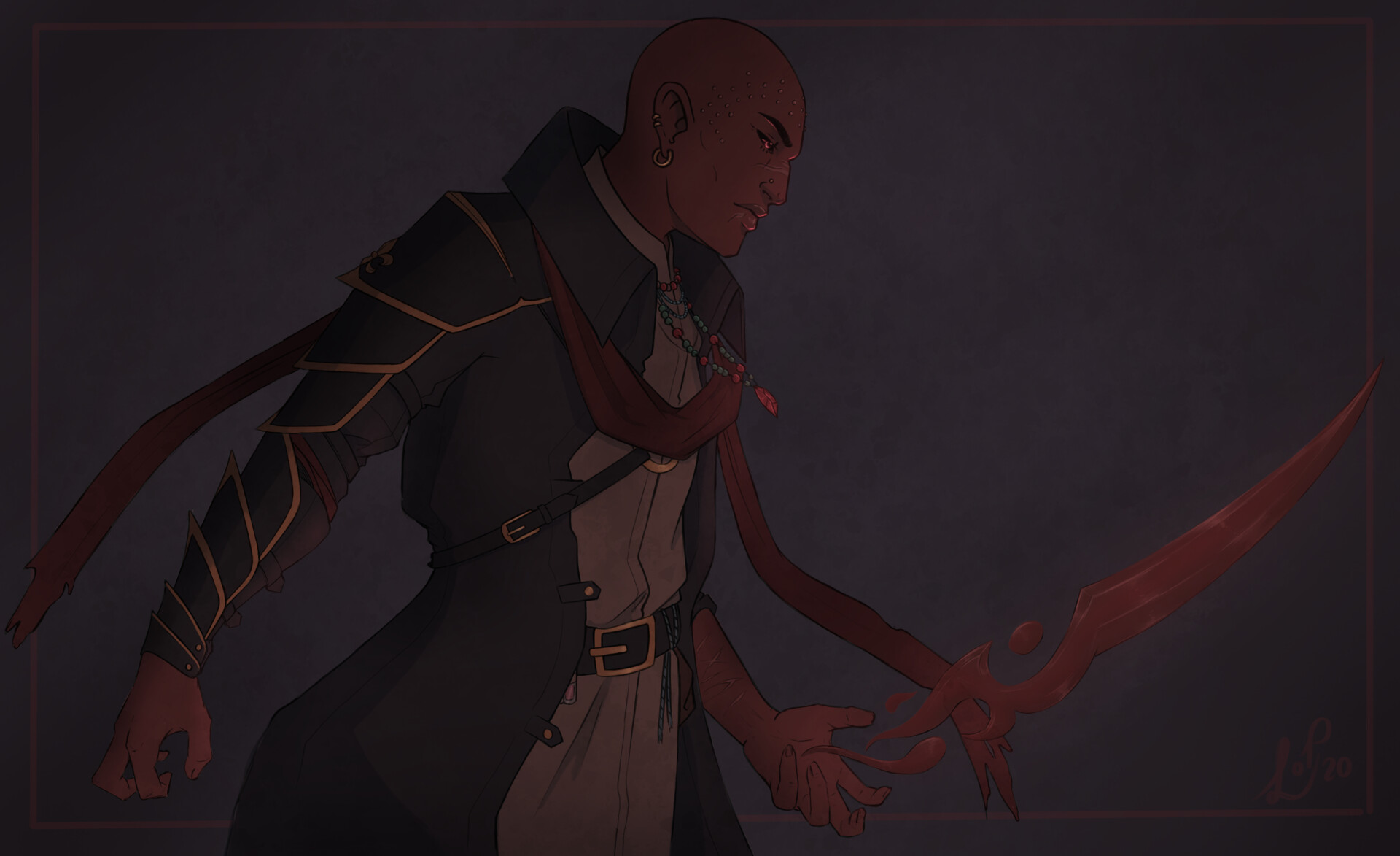 ArtStation - Blood Hunter - Sanguine Blade