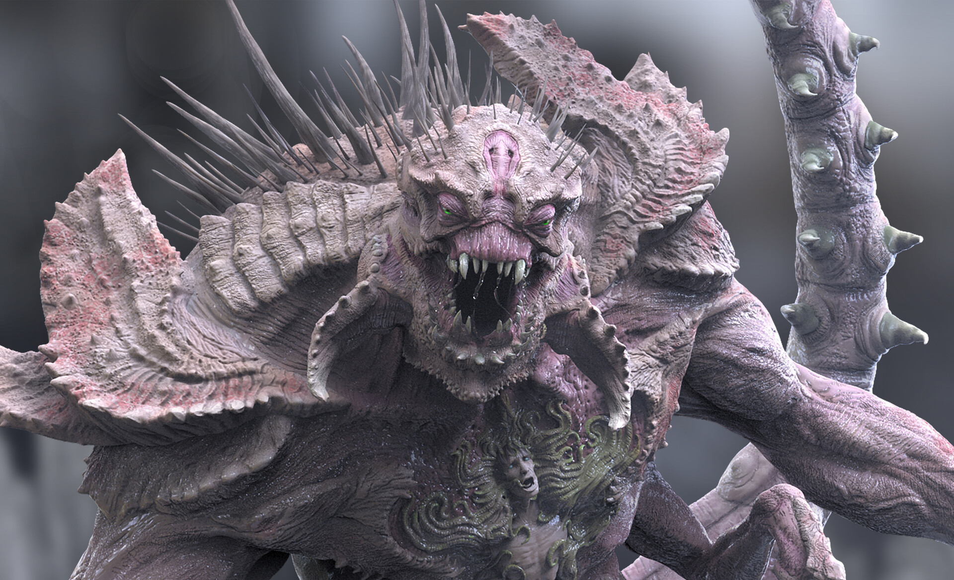 ArtStation - Monster parasite