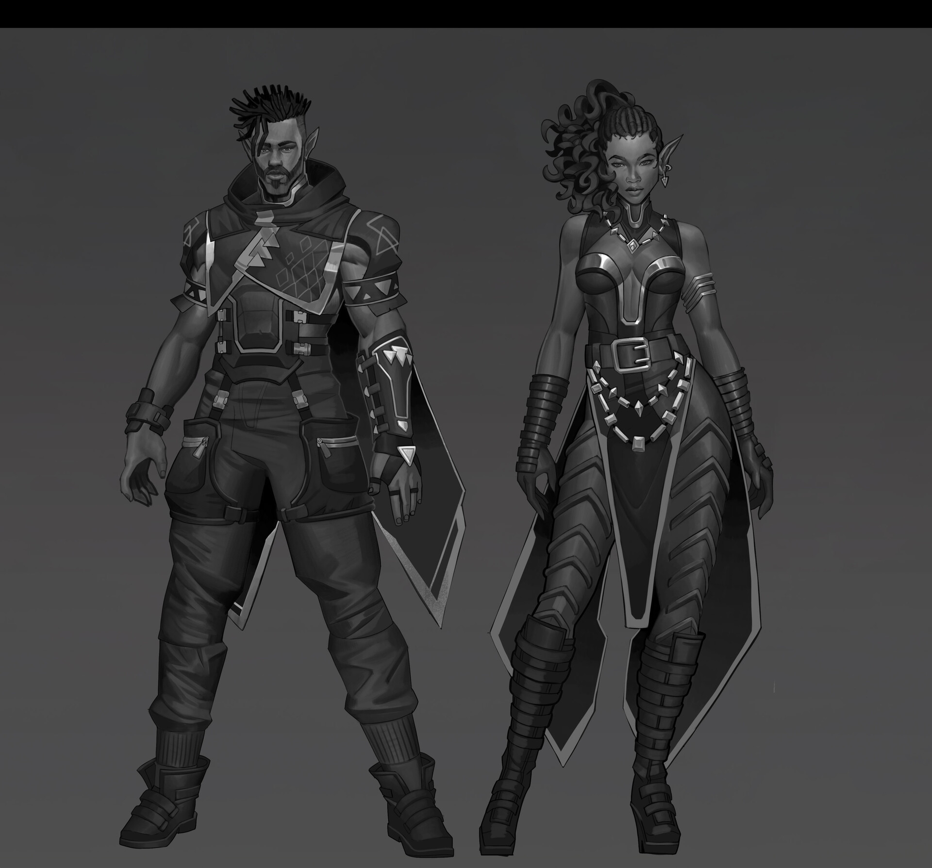 ArtStation - Fantasy Punk Elves