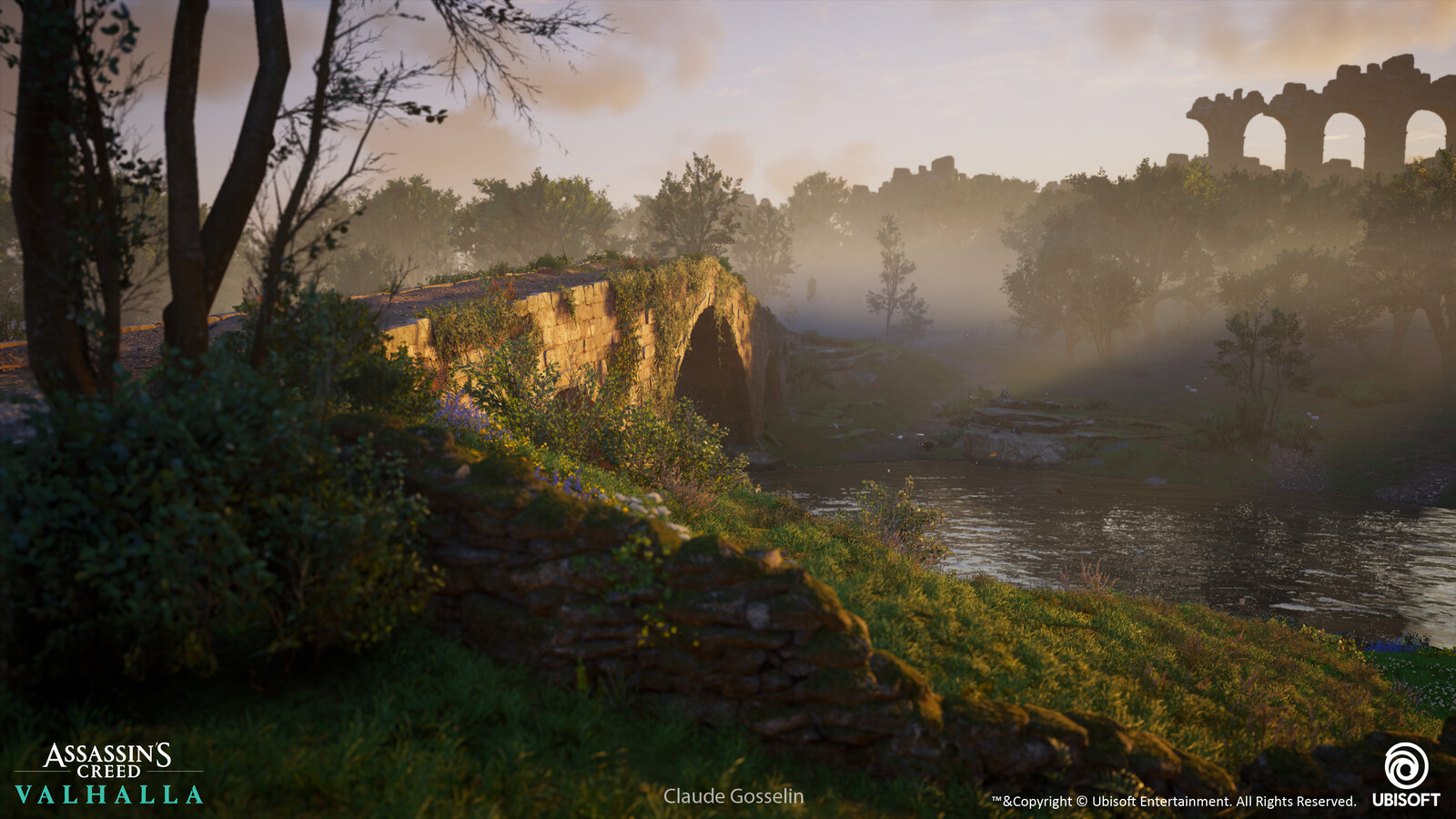 Claude Gosselin - Assassin’s Creed Valhalla - Landscape level art