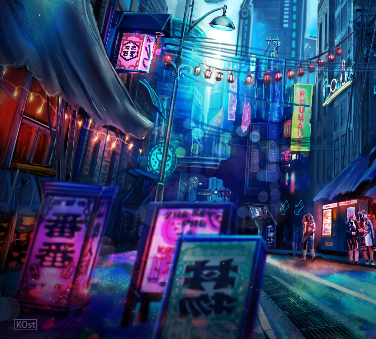 Cyberpunk City Daytime