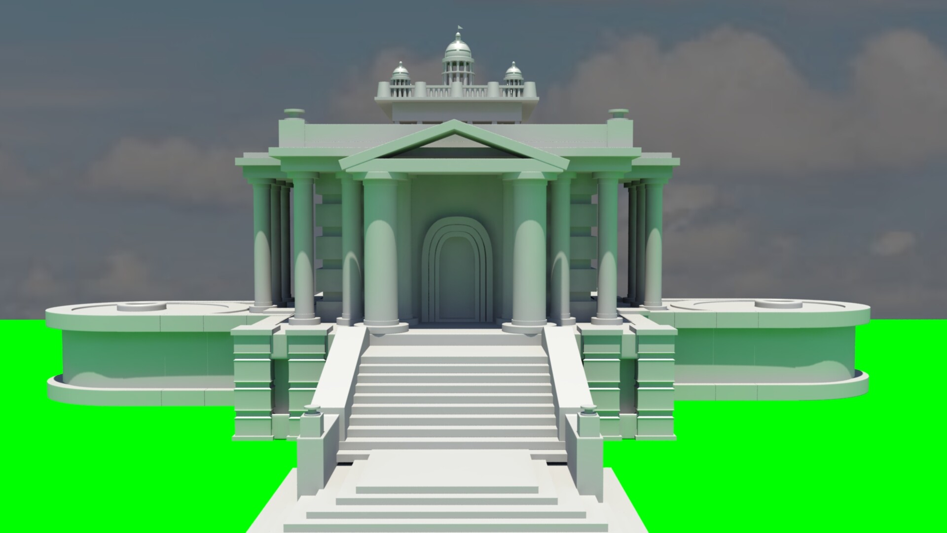 ArtStation - Temple modeling