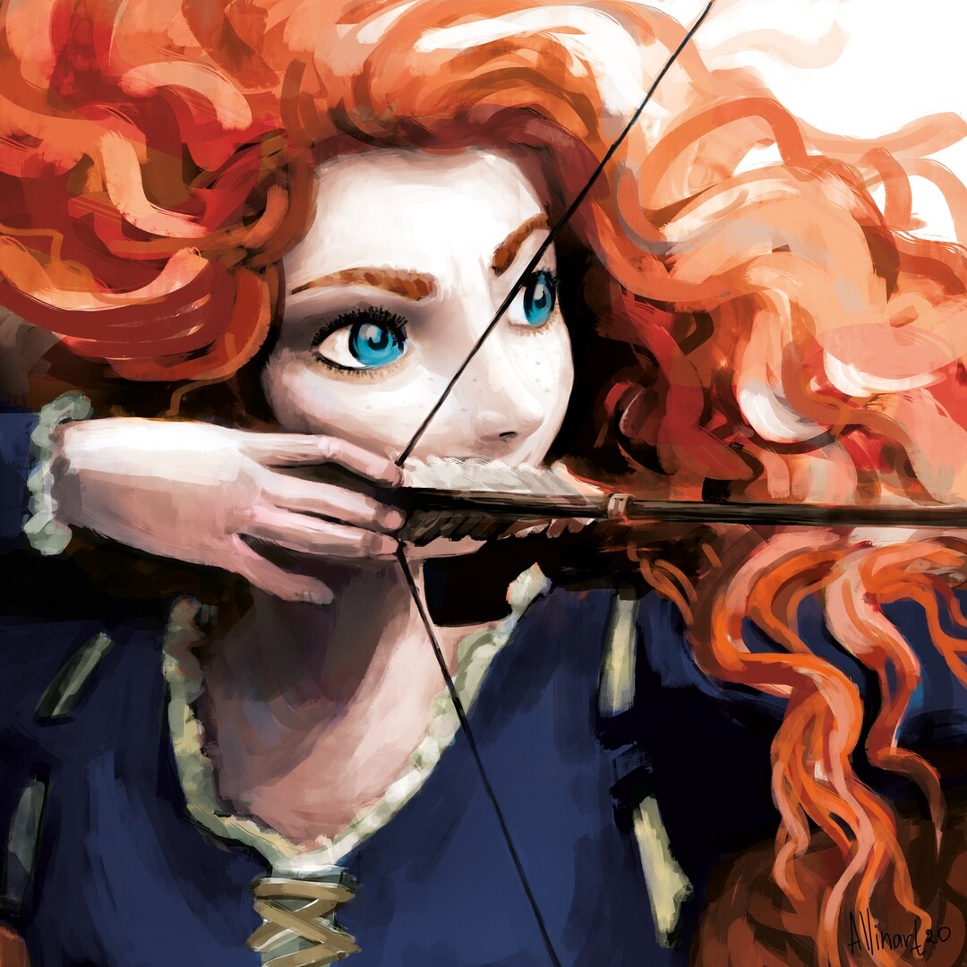 ArtStation - Princess Merida