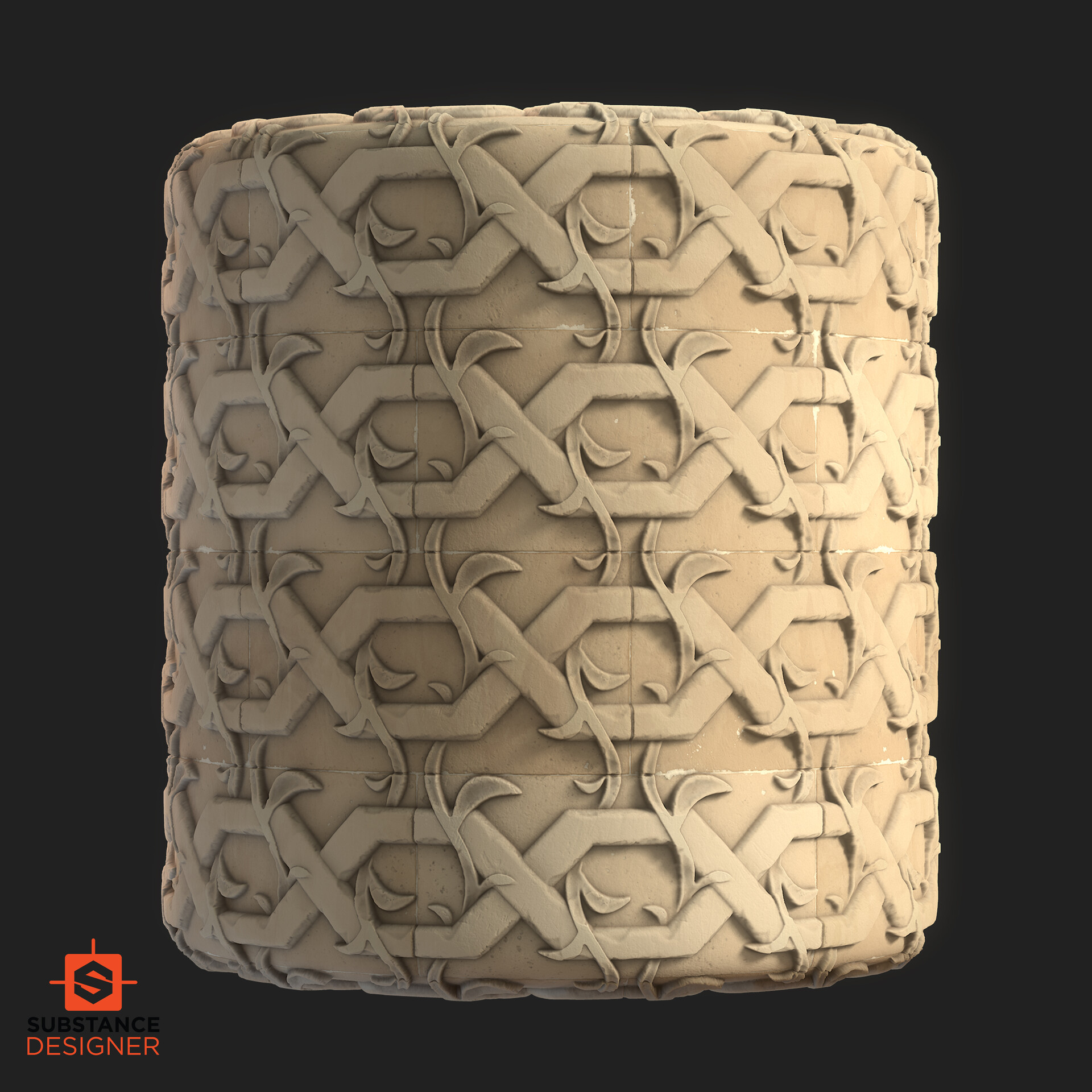 ArtStation - Stone Carving Patterns